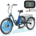 350W 36V 10.4AH Electric Tricycles for Adults, 26'' Wheel Electric ...
