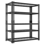 MOPHOTO 5-Tier Storage Shelf 2000 LBS Capacity, Adjustable Heavy Duty ...