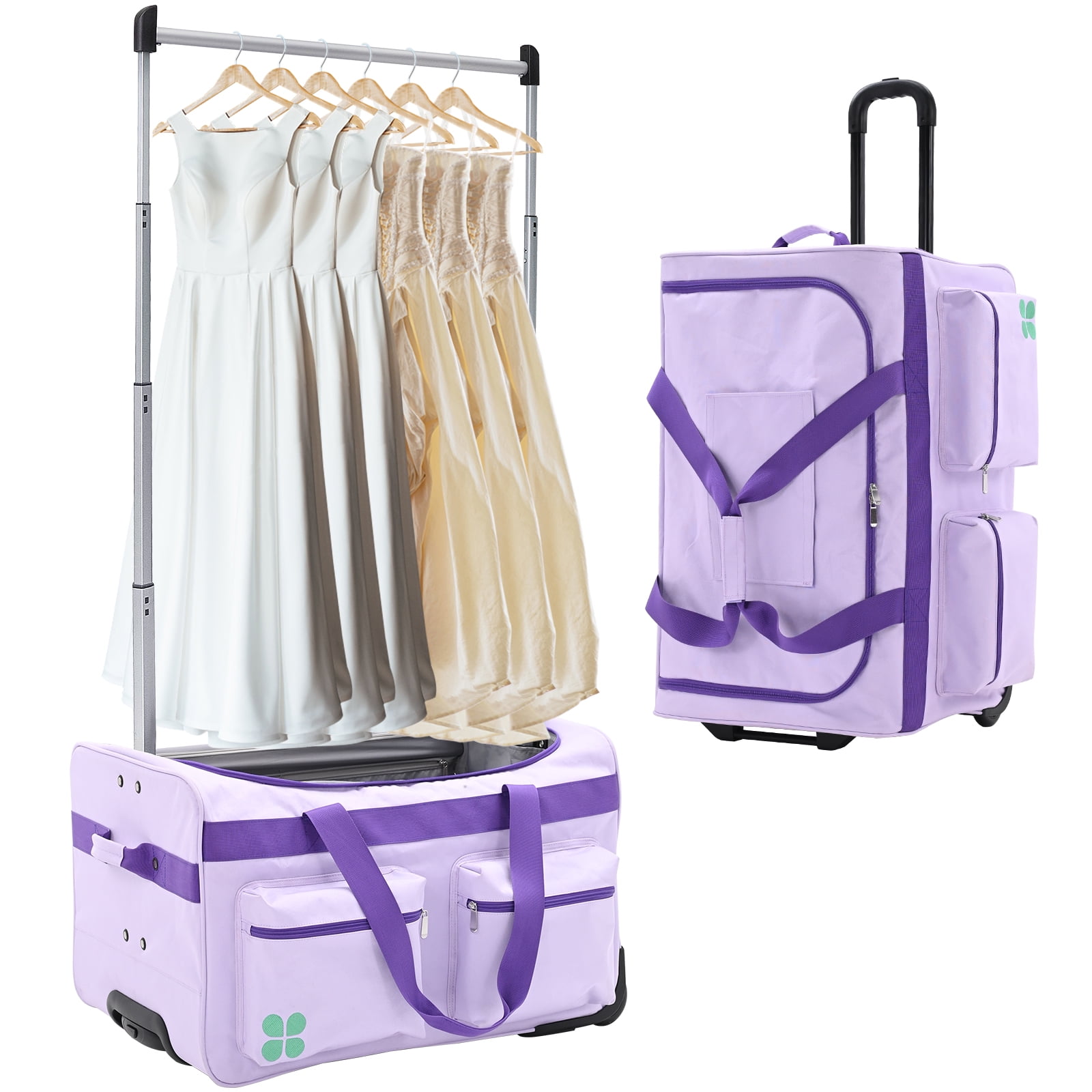 MOPHOTO Dance Bag with Garment Rack, 27" Dance Garment Bags for Dancers ...