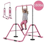 Gymnastics Bar, 3.1' to 5.1' Height Adjustable Horizontal Bar ...