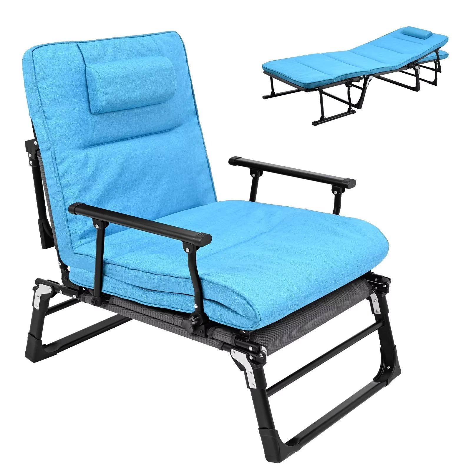 MOPHOTO Outdoor Patio Lounger Chairs,Adjustable 6-Position Adults ...