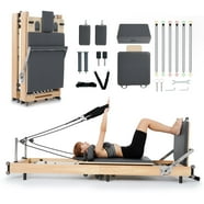UPGO Foldable Pilates Reformer, Pilates Machine & Equipment for Home ...