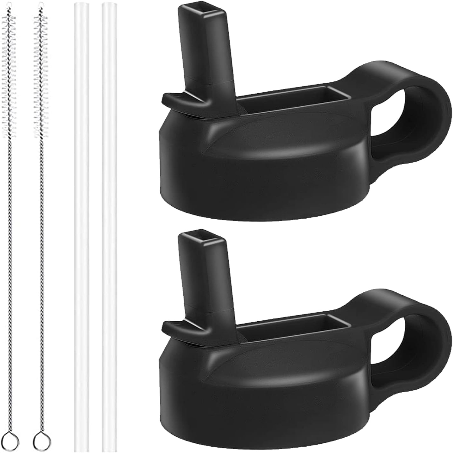 MOPNGXT lessly Hydrated and Refreshed with Wide-Mouth Straw Lid Sports ...