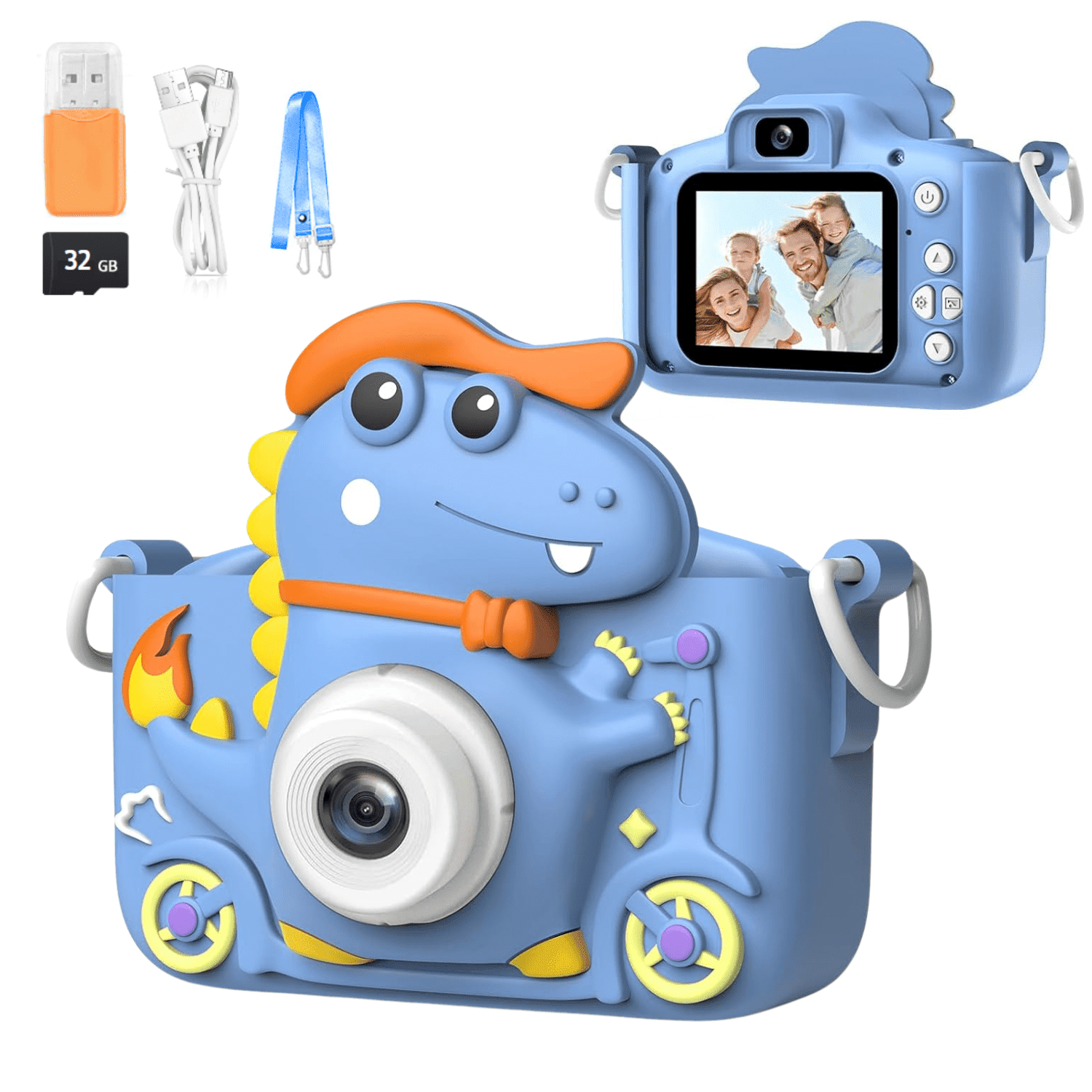 MOPO Dinosaur Kids Camera 3 8 Years For Boy Dragon Smart Phone For ...