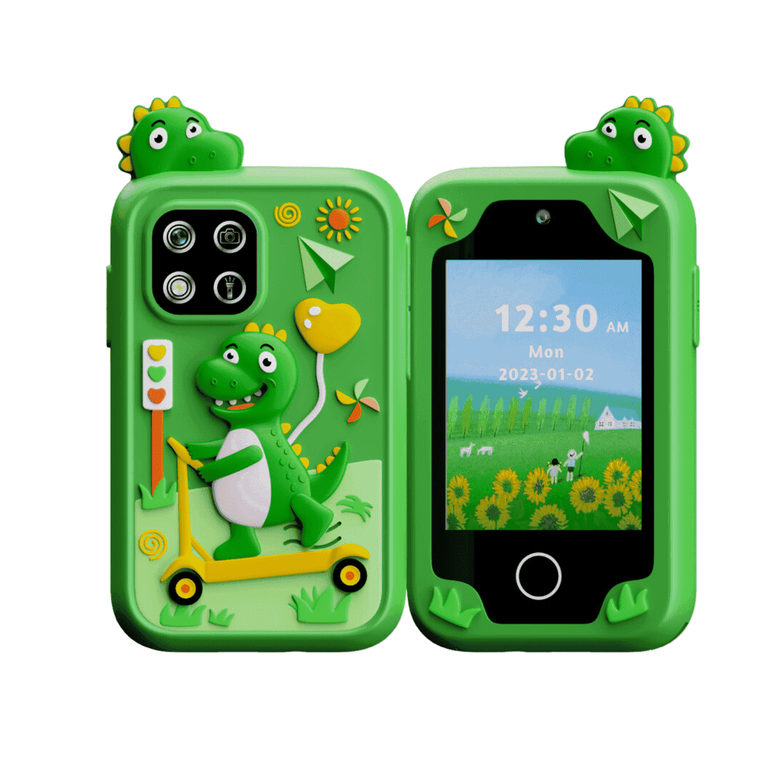 MOPO Kids Dinosaur Smart Phone Toy for Boys Ages 3-9, Mini 2.8 ...