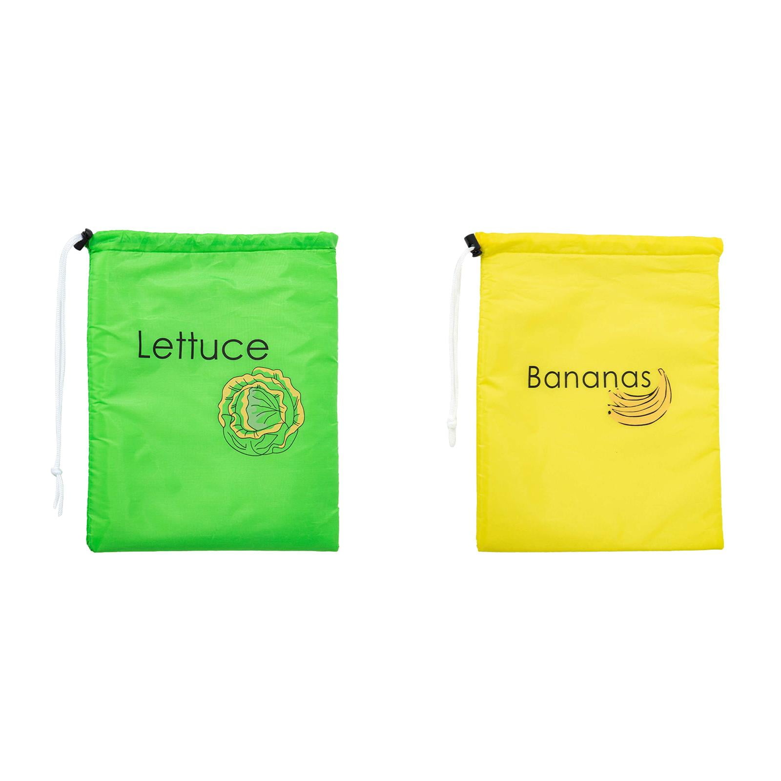 MOPOOR Drawstring Design Storage Bag Banana Storage Bag,Banana ...