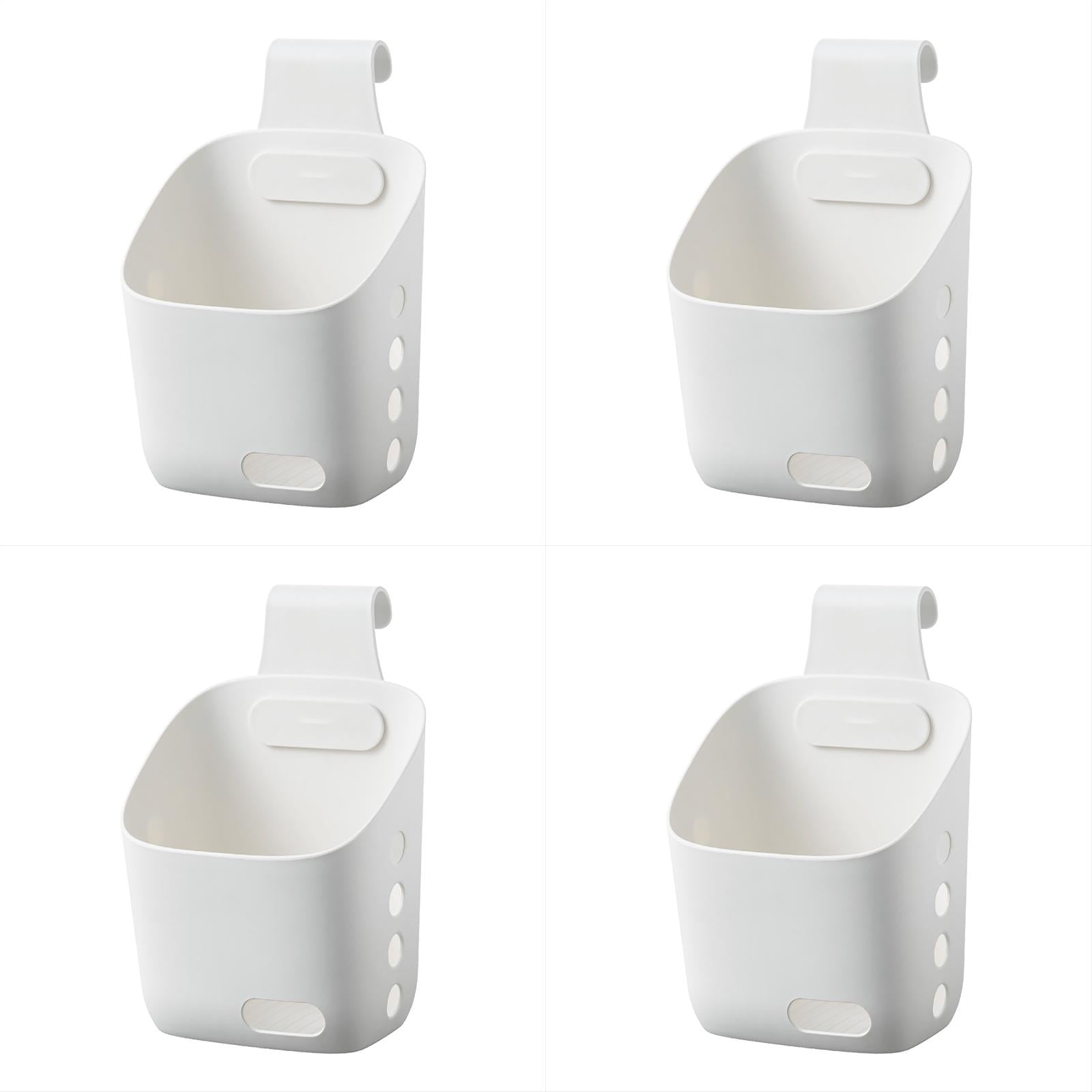 MOPOOR Plastic Hanging Baskets for Shower, Hanging Basket Organizer ...