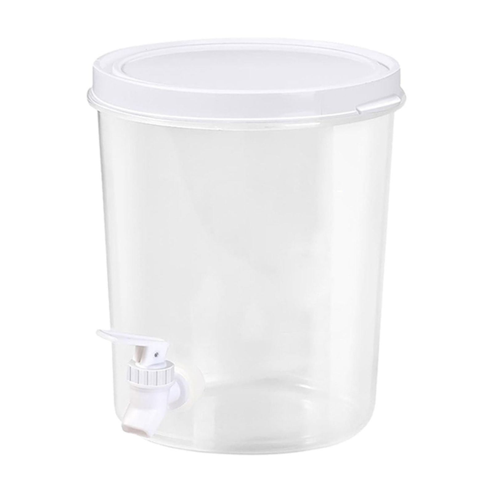 MOQIN 1/1.3 Gallon Drink Dispenser for Fridge, Leakproof Plastic Water ...
