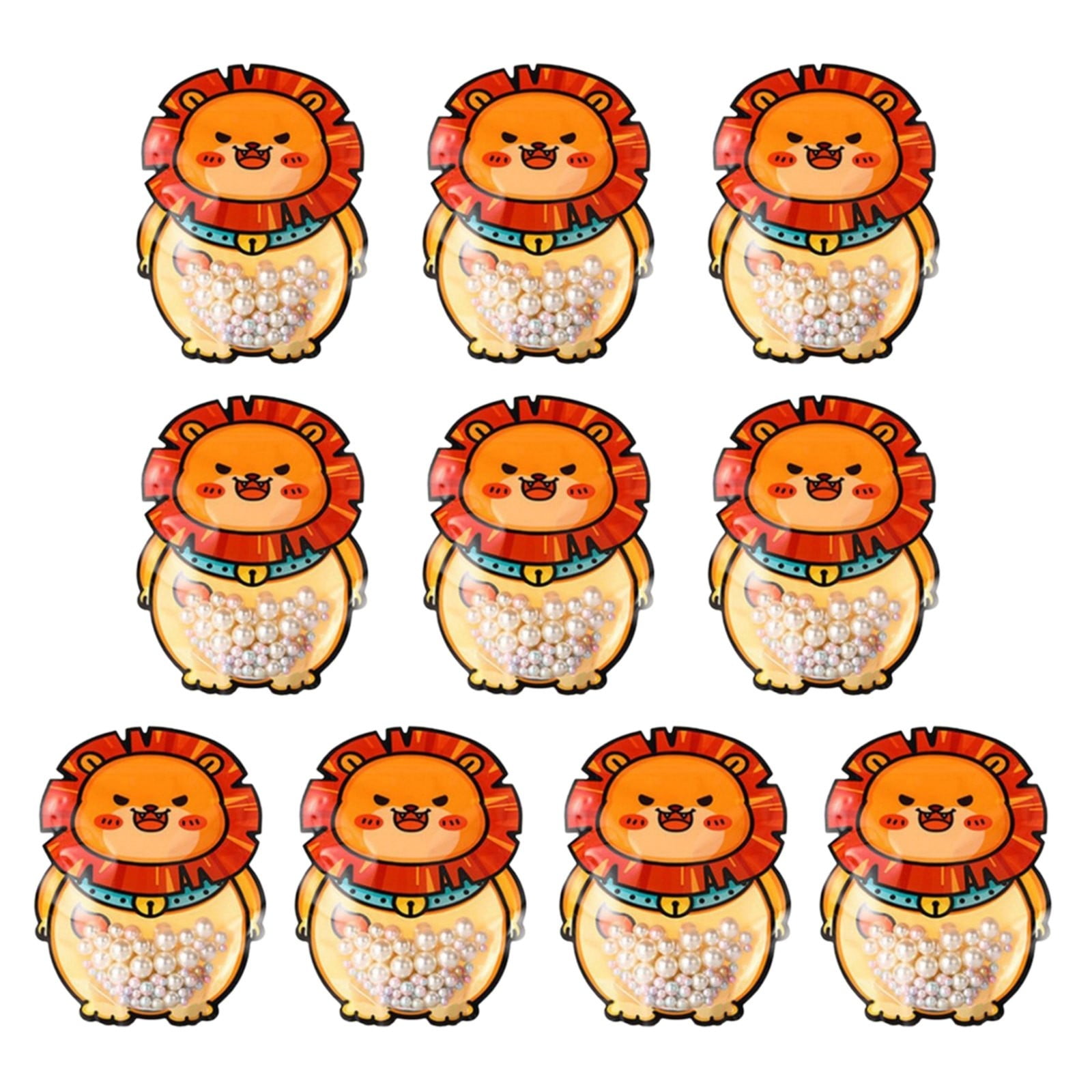MOQIN 10-Pack Reusable Kids Snack Bags | Cute Animal Cookie & Candy ...