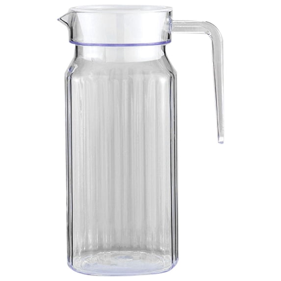 MOQIN 1Pack 1 Gallon /4L Acrylic Pitchers,Large Clear Plastic Pitcher ...