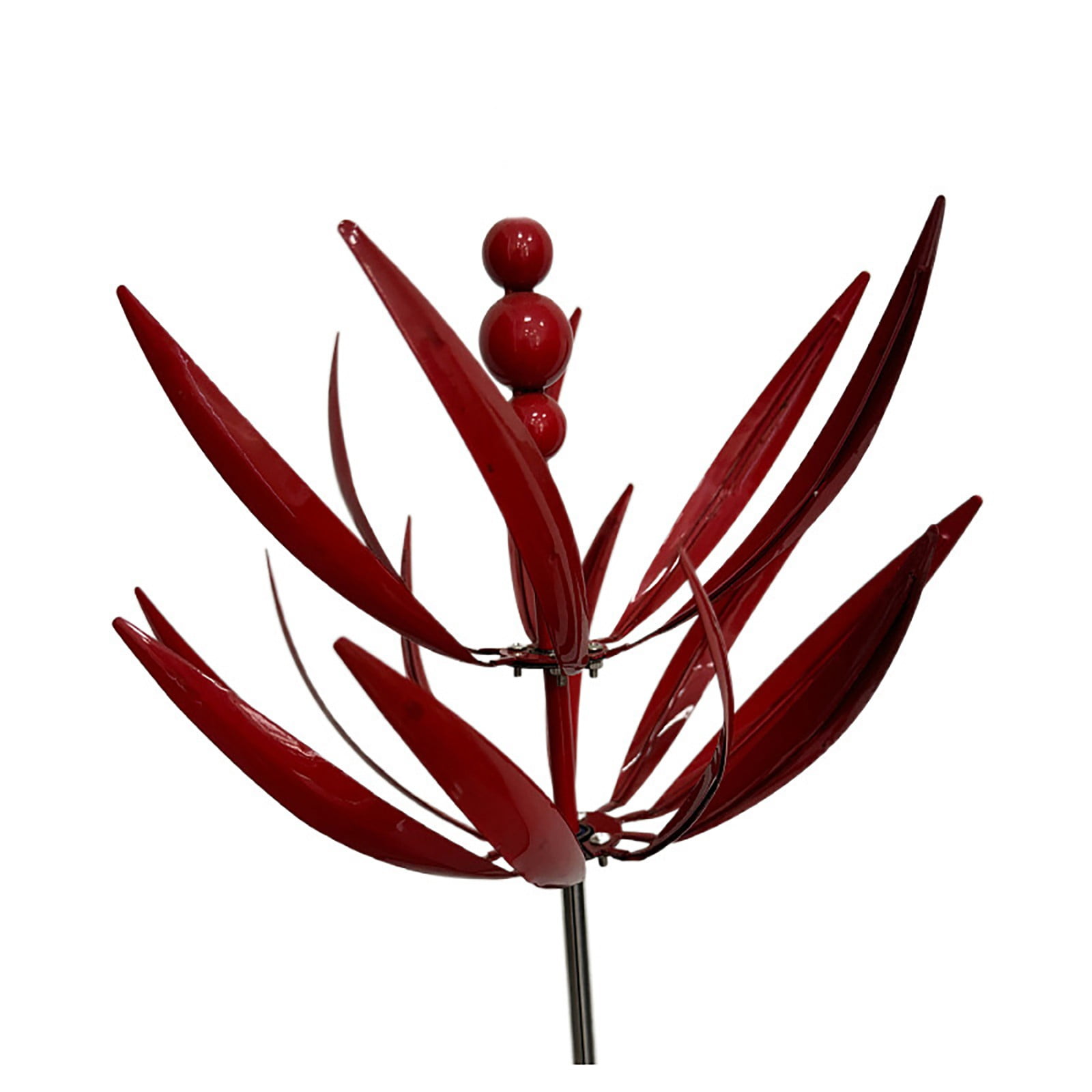MOQIN 30 inch Wind Spinners Outdoor - Extra Large Metal Wind Sculptures ...
