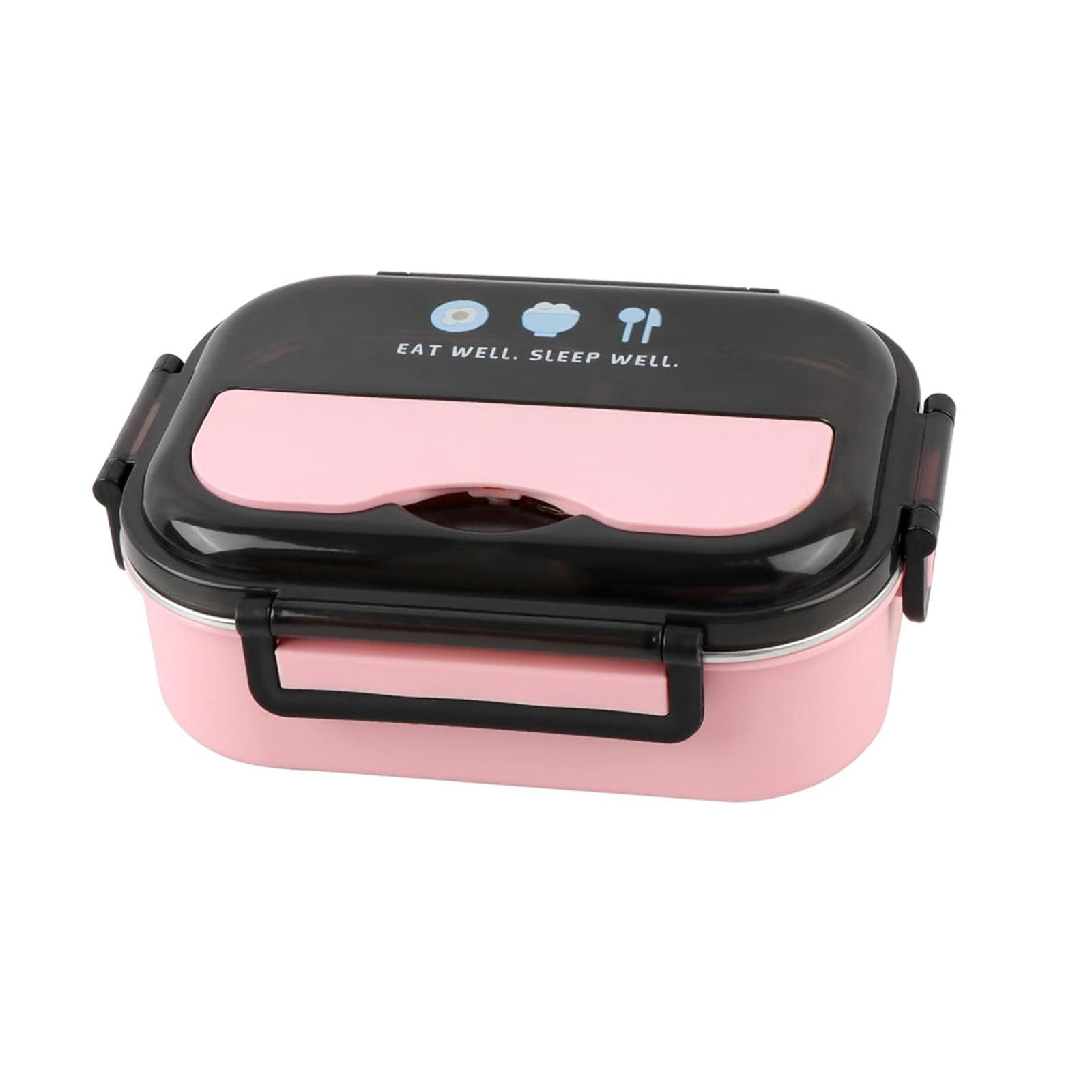 MOQIN 304 Stainless Steel 2-Compartment Lunch Box | Vacuum Insulated ...