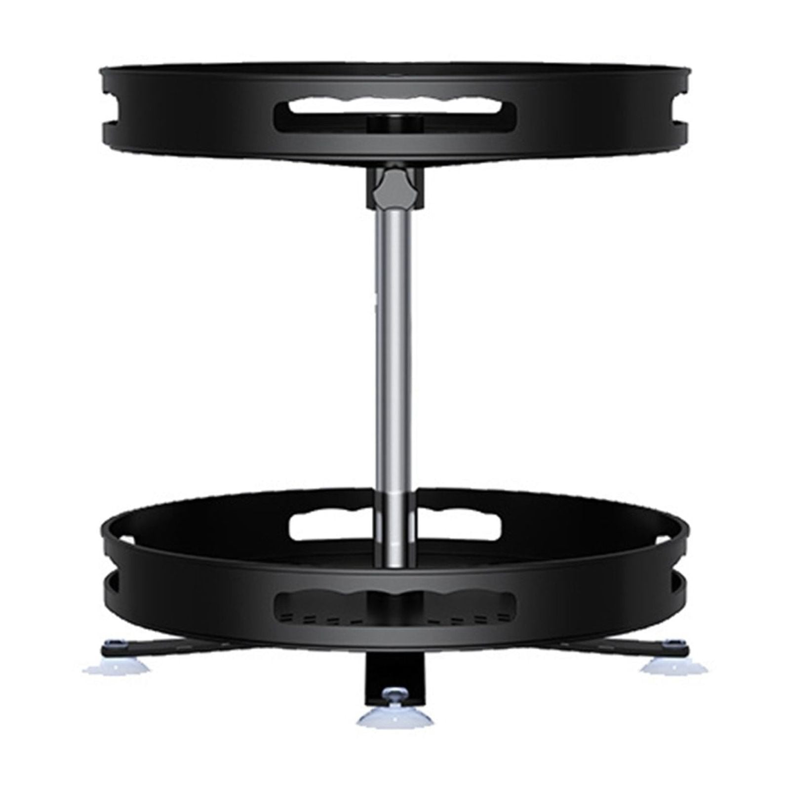 MOQIN 360-Degree Rotating 3-Tier Cabinet Organizer Rack | Adjustable ...