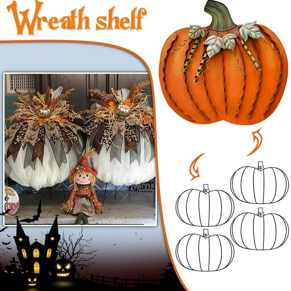 Wire Pumpkin Centerpieces