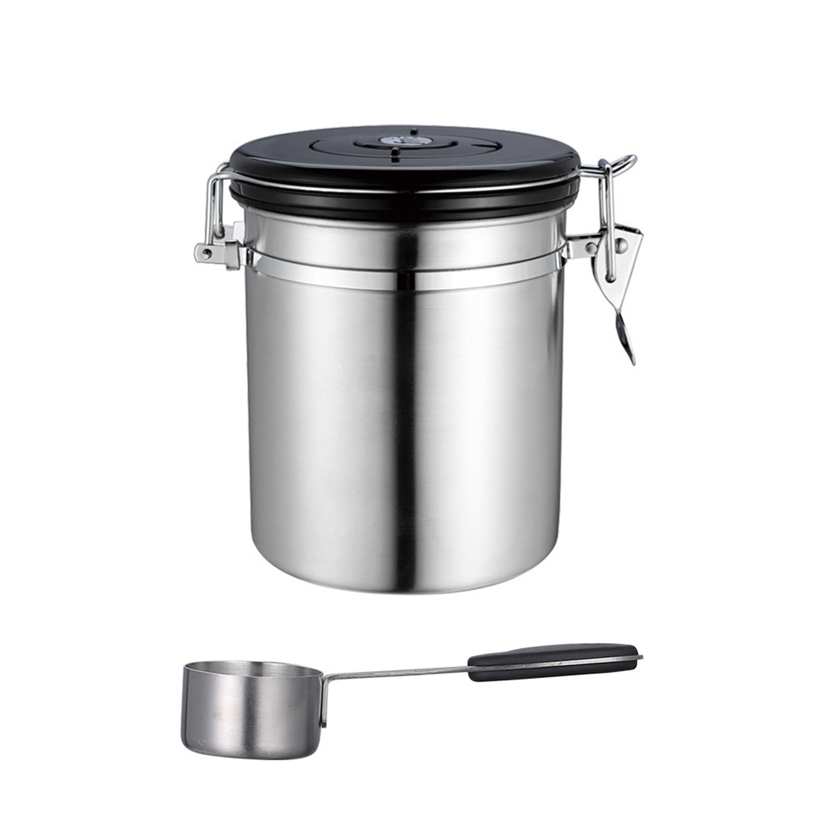 MOQIN 50 oz Extra Large Coffee Canister, Stainless Steel Airtight ...