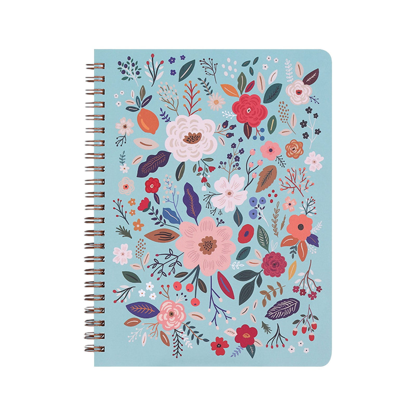 MOQIN Aesthetic Spiral Notebook Journal For Women - Cute Abstract 8.2 ...