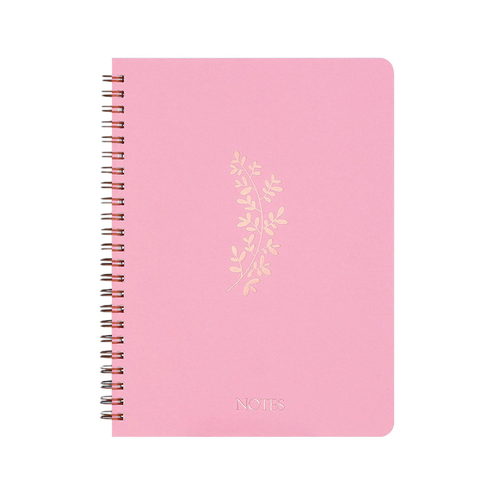 MOQIN Aesthetic Spiral Notebook for Women - Cute College Ruled 8x6 ...