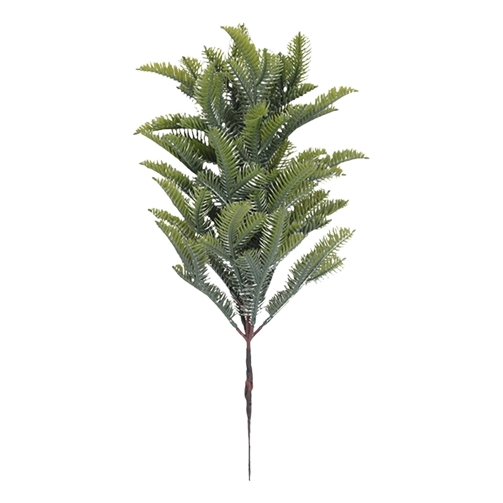MOQIN Artificial Pine Branches, Christmas Faux Cedar Stems, Artificial ...
