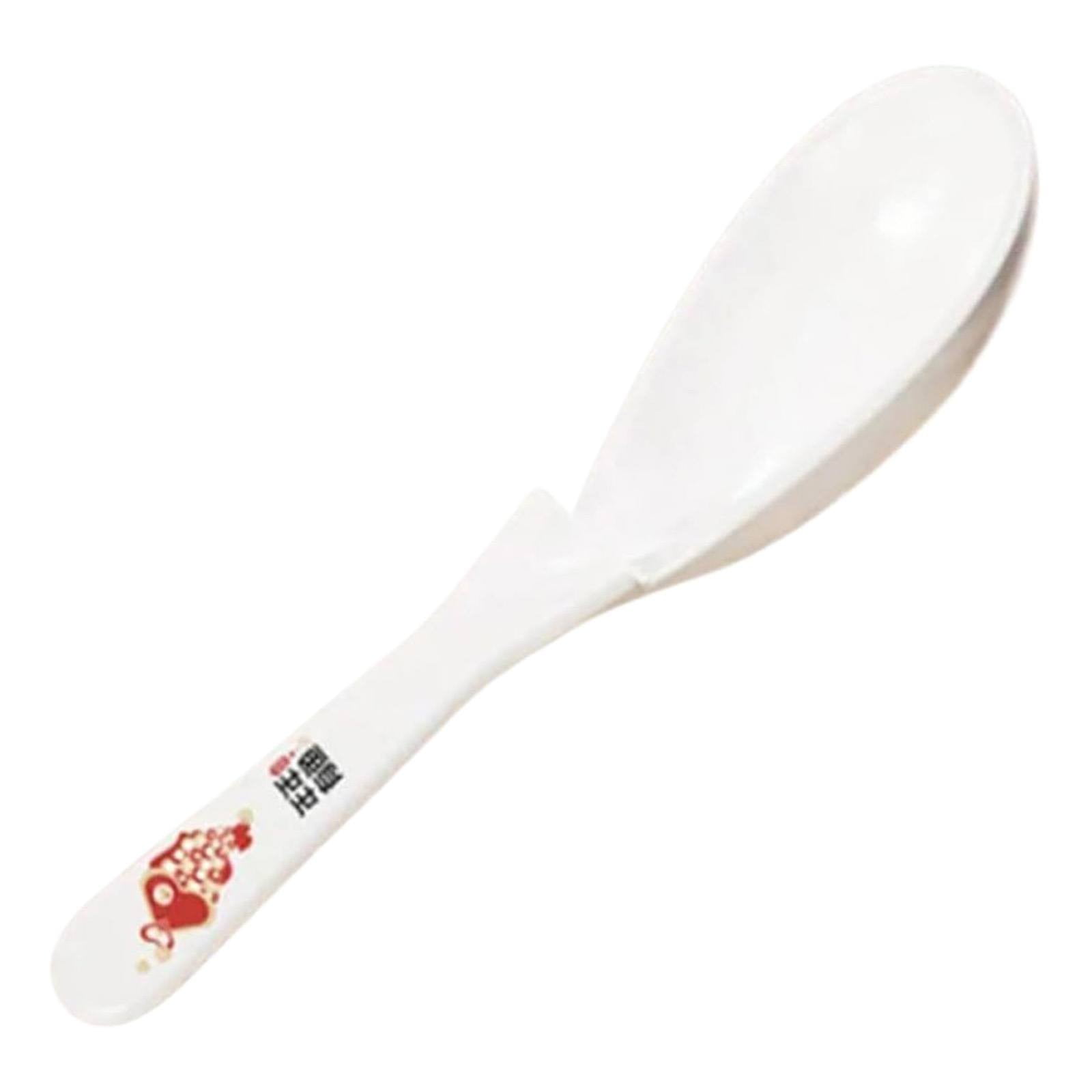 MOQIN Asian Soup Spoons,Rice Spoons,Chinese Won Ton Soup Spoon - Notch ...