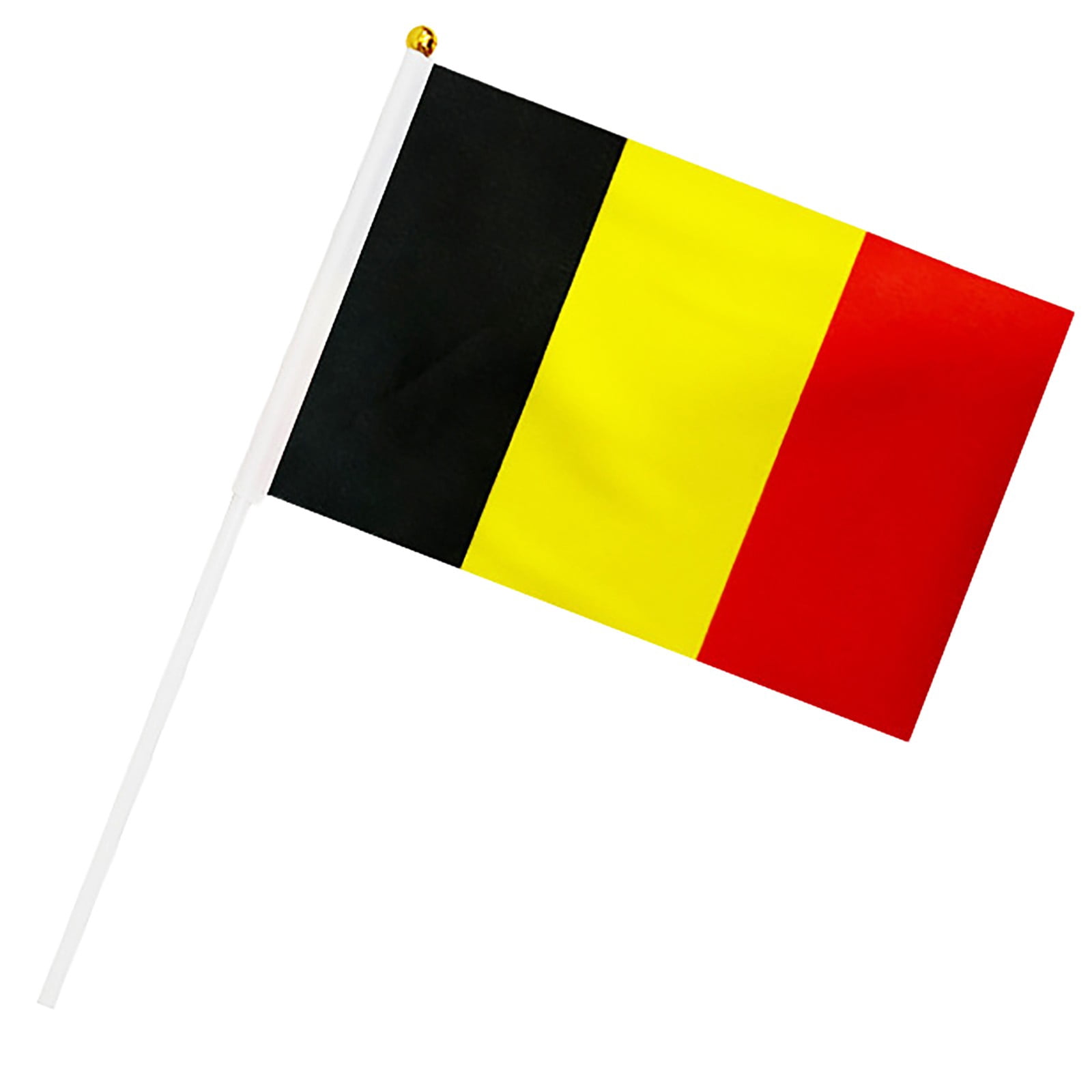 MOQIN Belgium Flag Belgium Small Mini Stick Flags Decorations ...