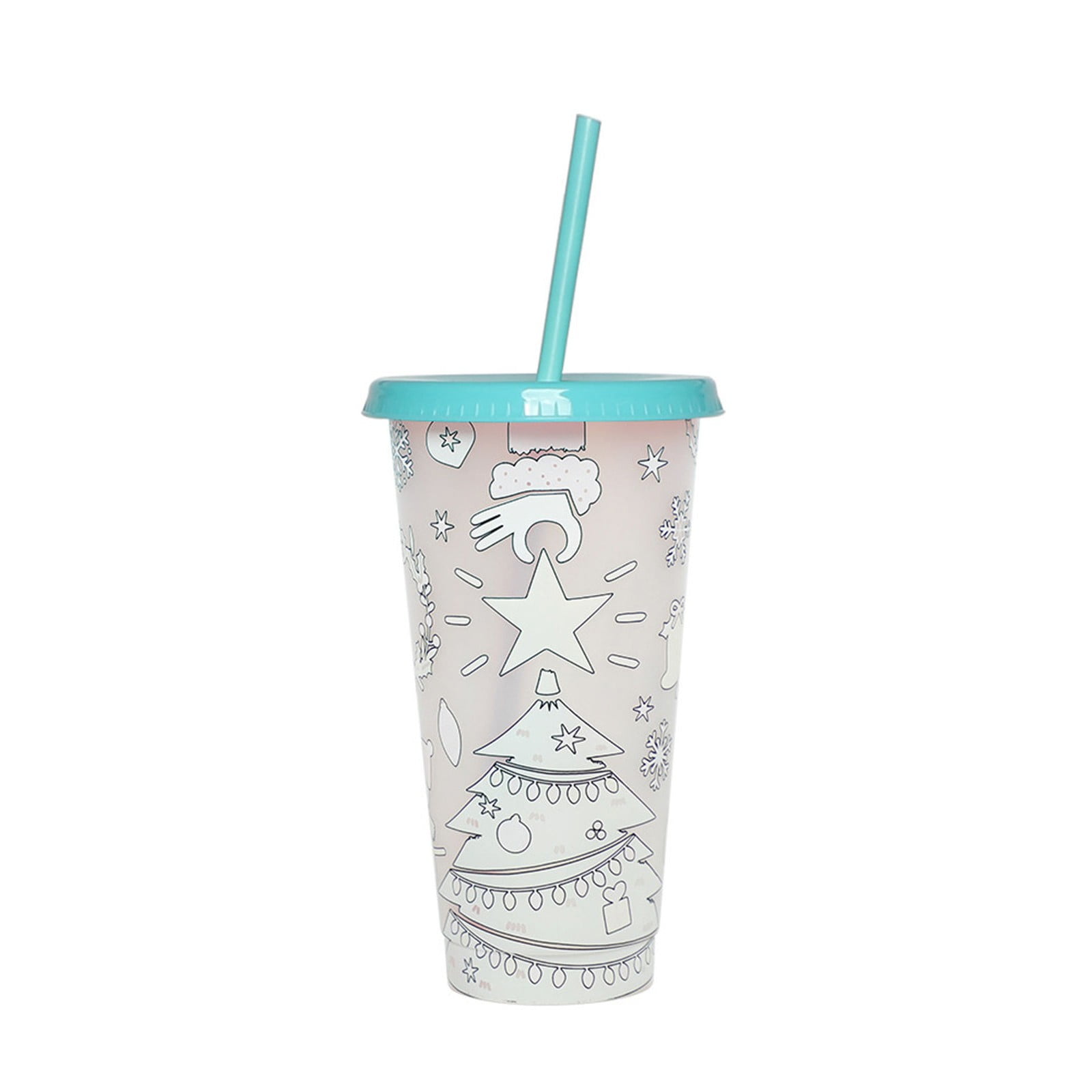 MOQIN Christmas Color Changing Mugs,Color Changing Cups with Lids,BPA ...