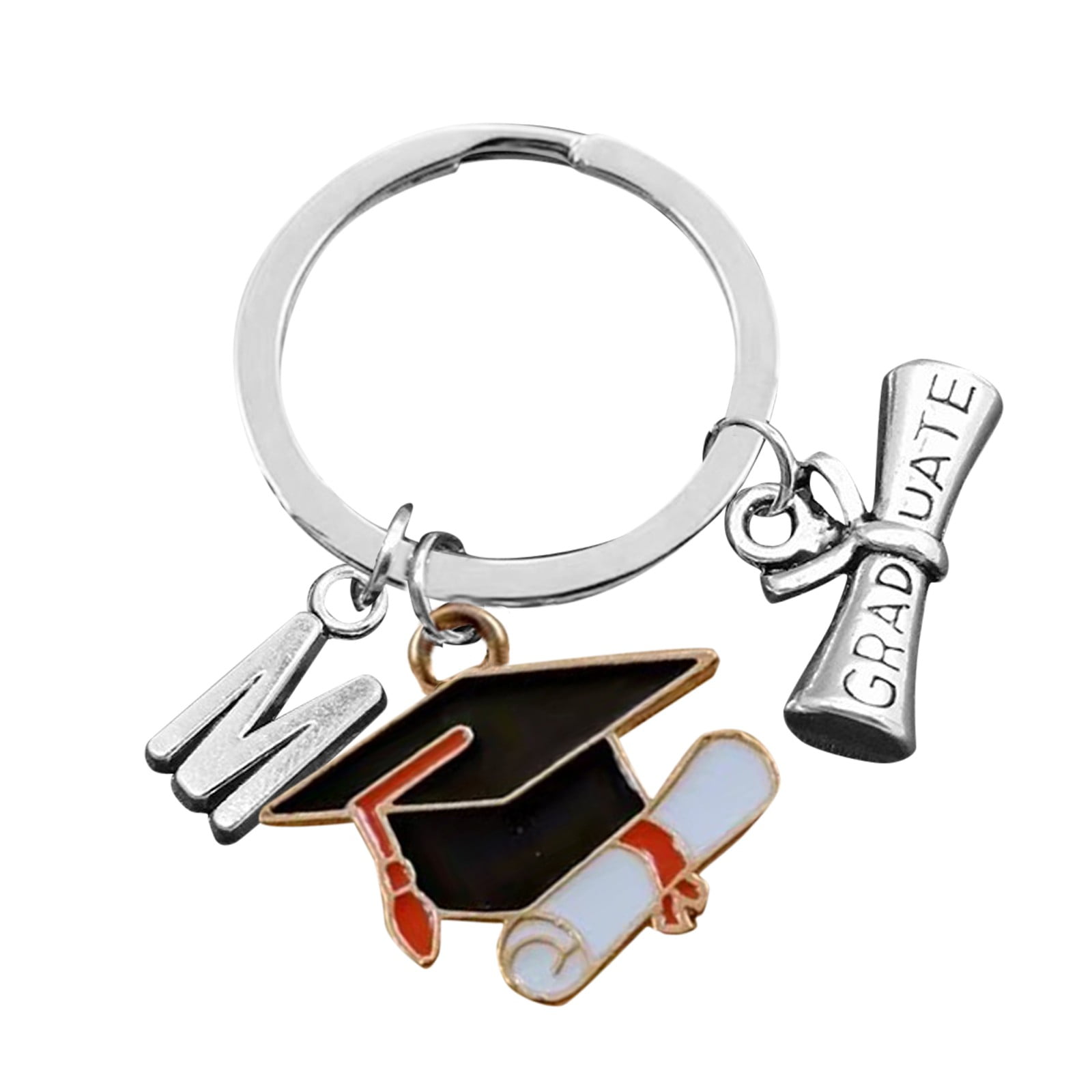 MOQIN Class of 2024 Graduation Keychain, Women's Novelty Keychains, 26 ...