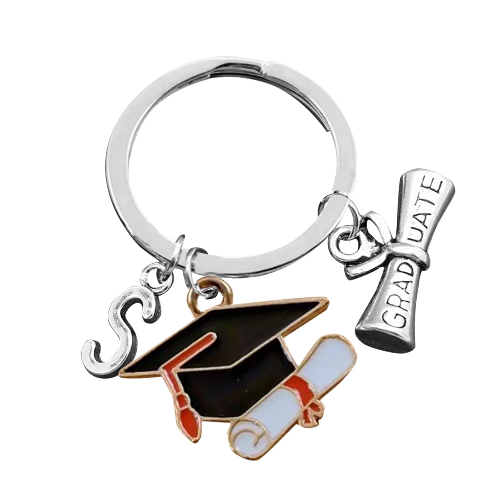 MOQIN Class of 2024 Graduation Keychain, Women's Novelty Keychains, 26 ...