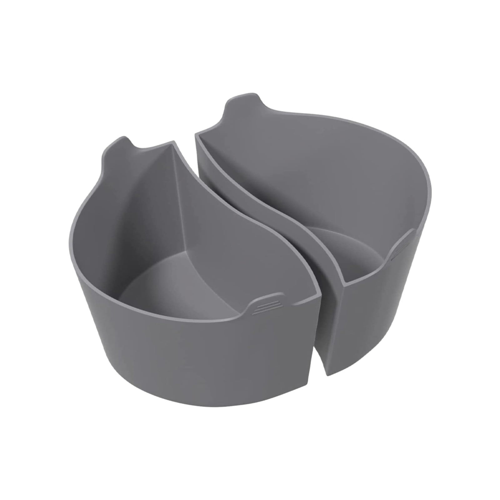 MOQIN Crockpot Liner, 6-Quart Slow Cooker 2Pcs Dividers Set, Silicone ...