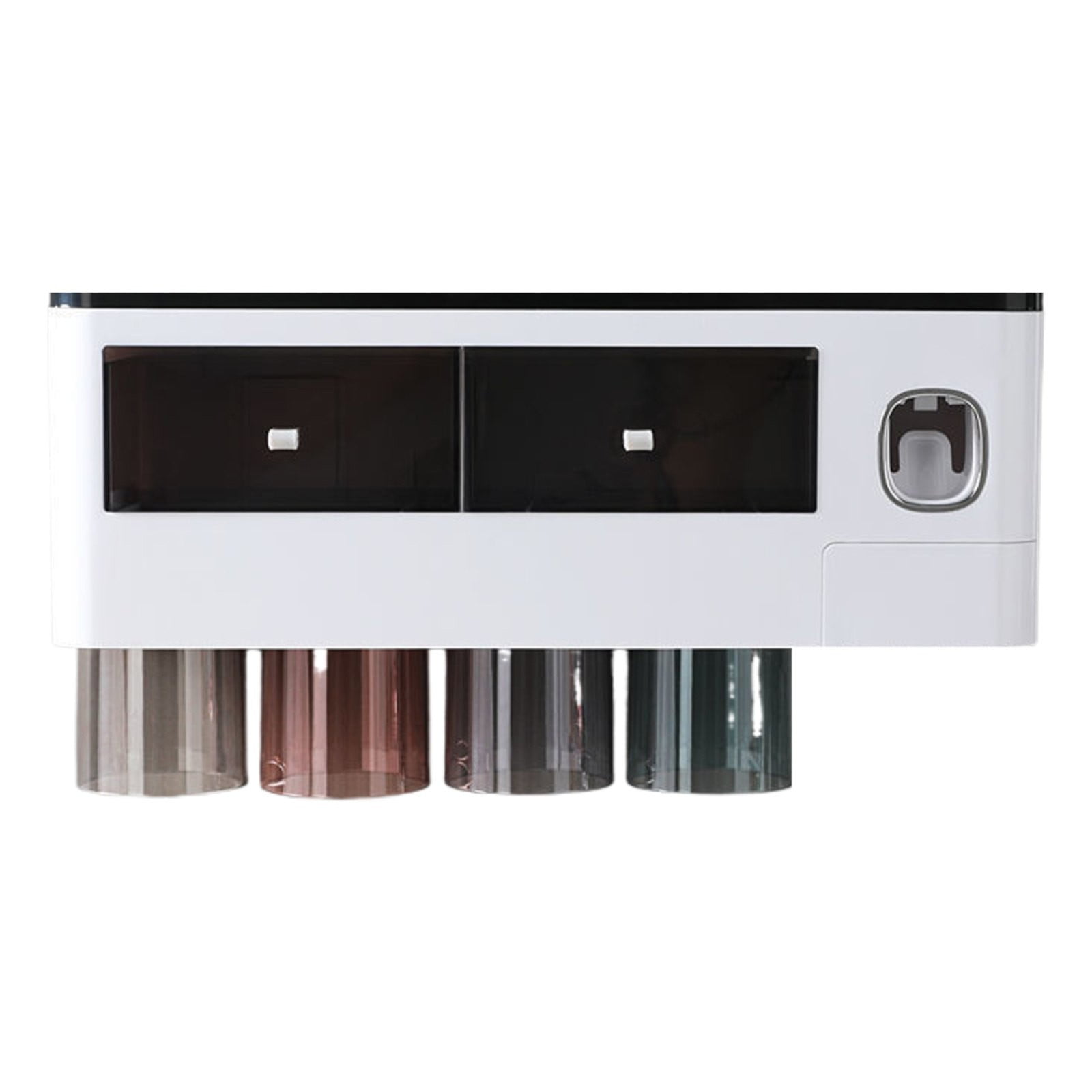 MOQIN Double Automatic Toothpaste Dispensers Squeezer Kit with ...