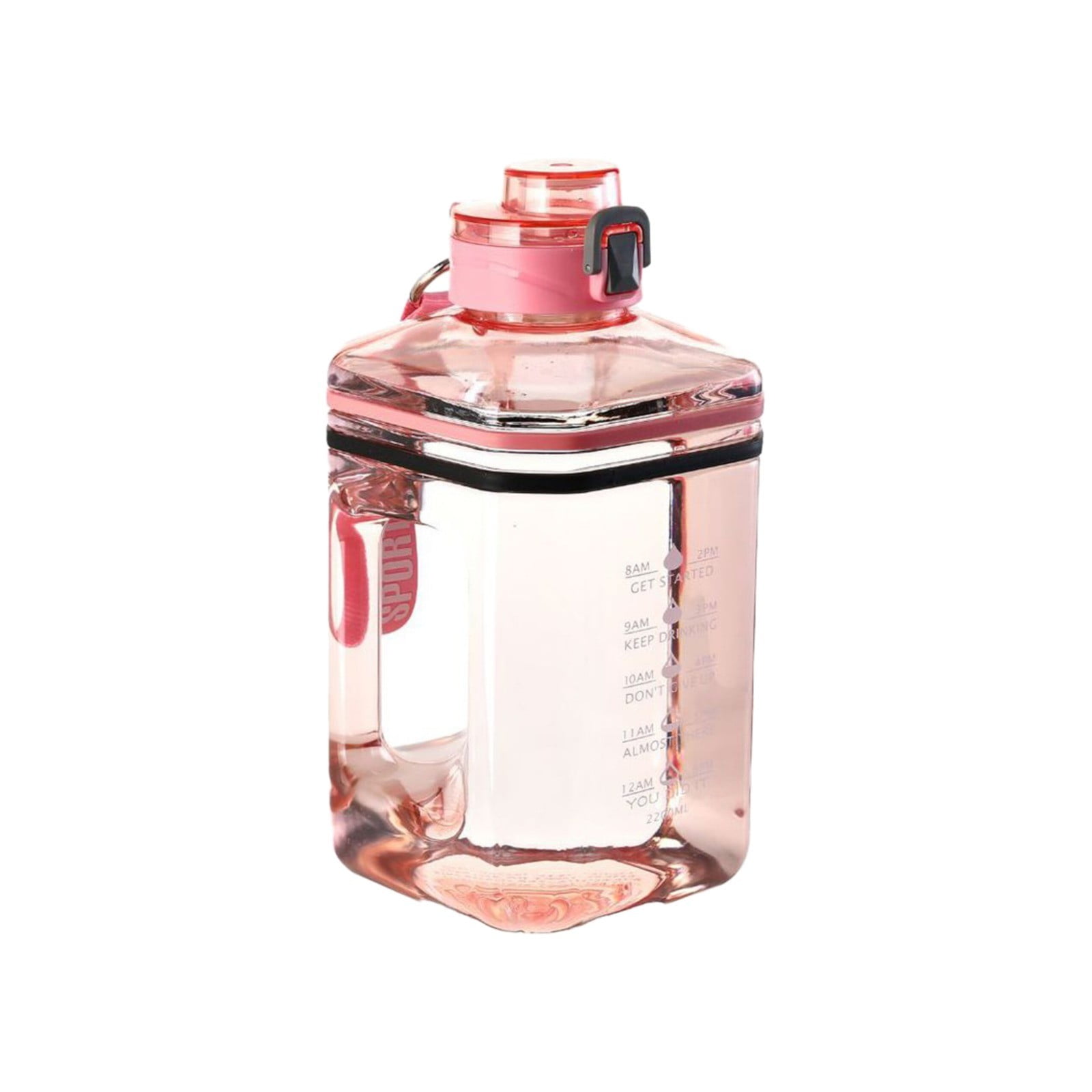 MOQIN Gallon Water Bottle 2.2 L Leakproof Sports Water Bottles Portable ...