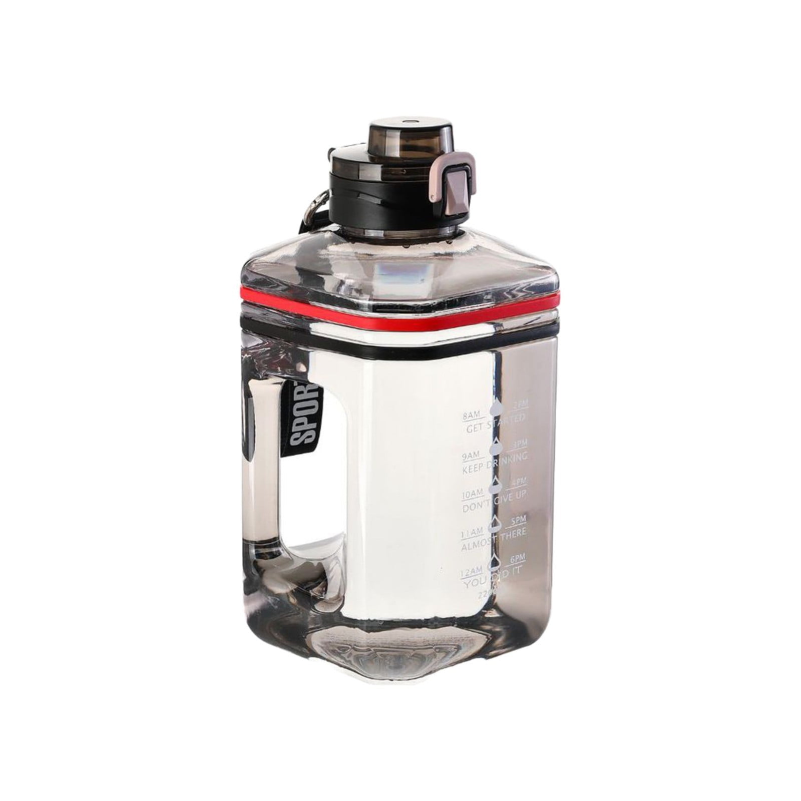 MOQIN Gallon Water Bottle 2.2 L Leakproof Sports Water Bottles Portable ...