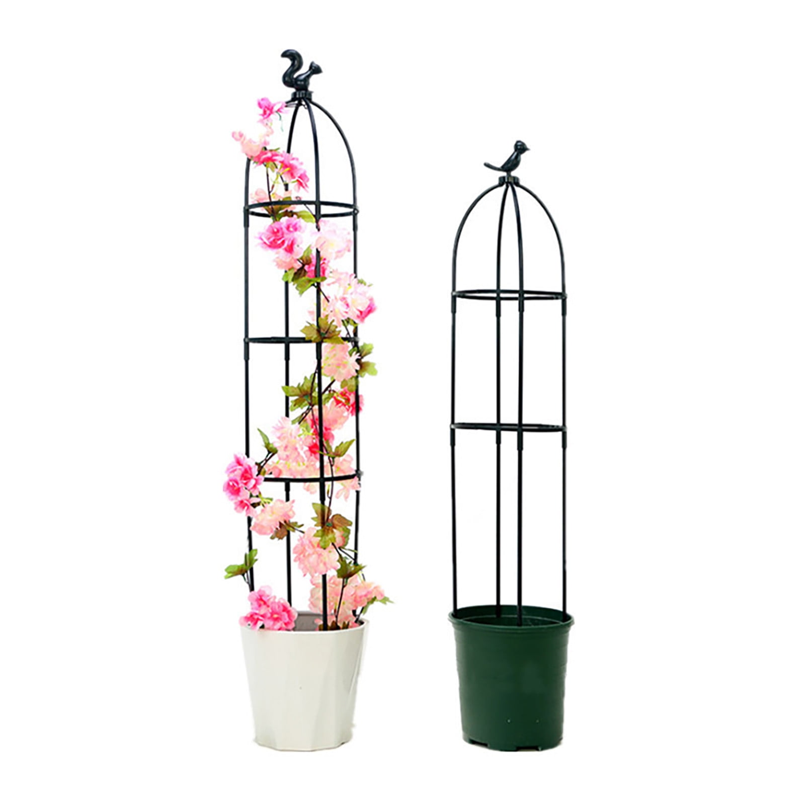 MOQIN Garden Trellis for Climbing Plants Tower Garden Trellis Plant ...