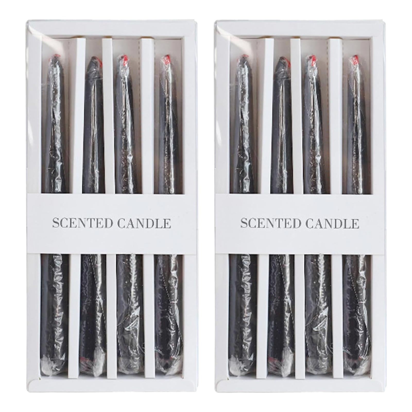 MOQIN Gothic Bleeding Taper Candles Set - Realistic Blood-Like Wax ...