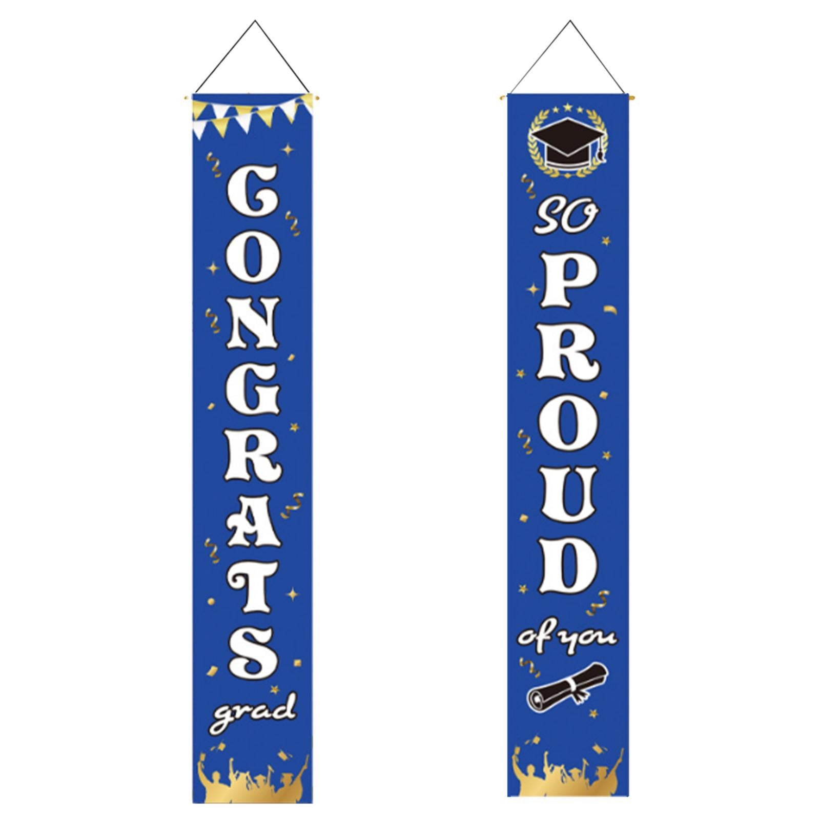 MOQIN Graduation Decoration 2024 Congratulations Graduation Banner Graduation Season Party ...
