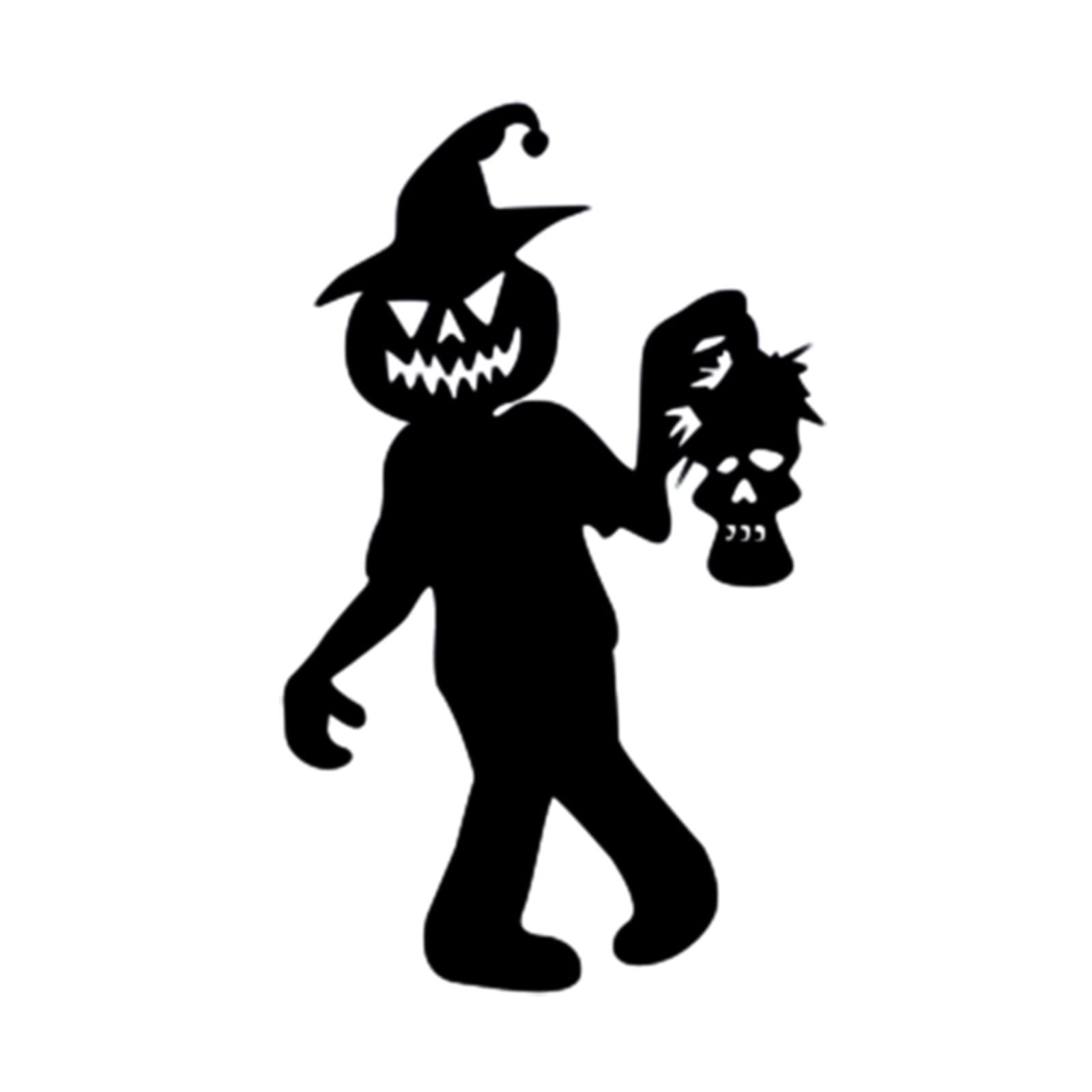 MOQIN Halloween Decorations Outdoor: 11.8 in Large Black Witches Yard ...