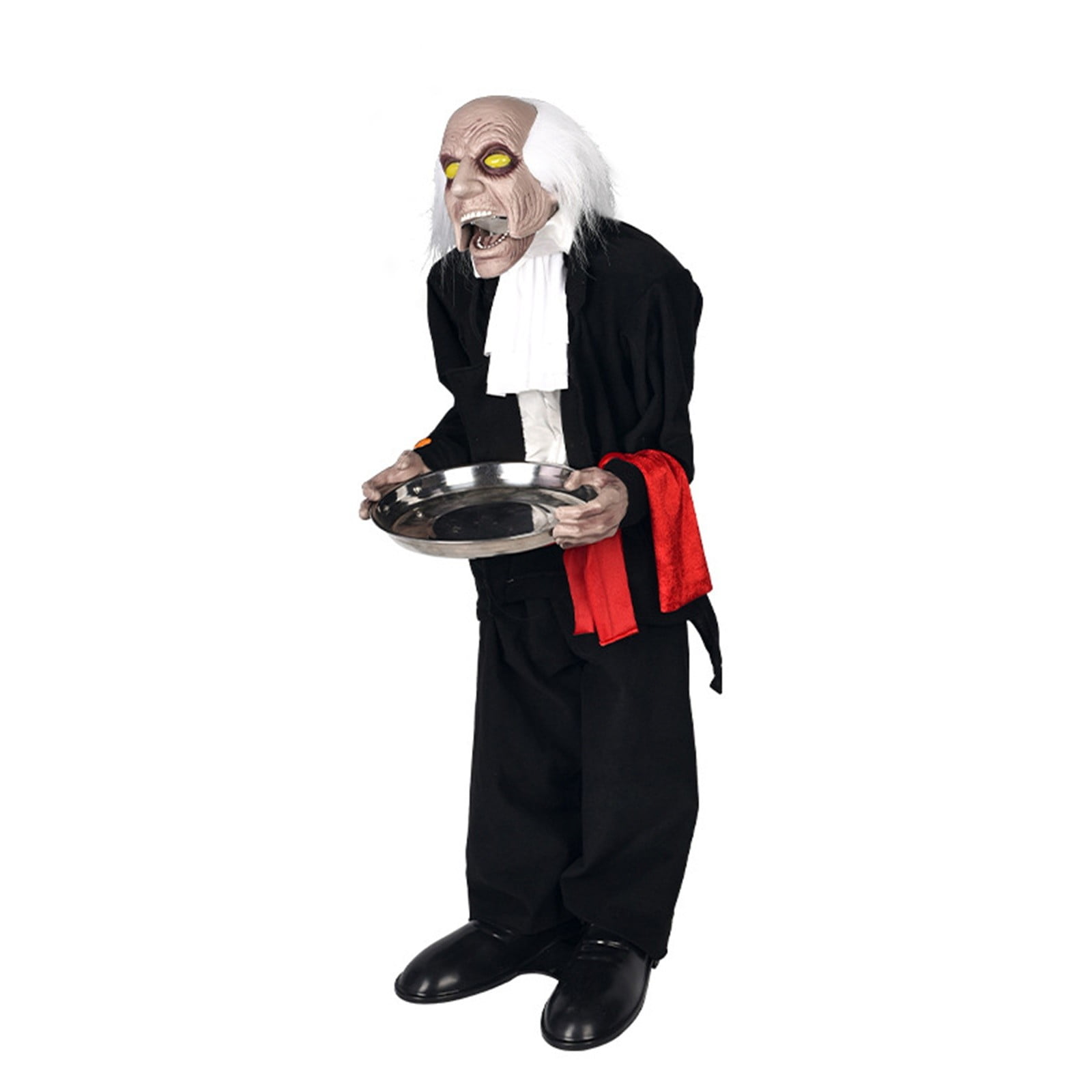 MOQIN Halloween Decorations Outdoor, 36 inches Animated Halloween Evil ...