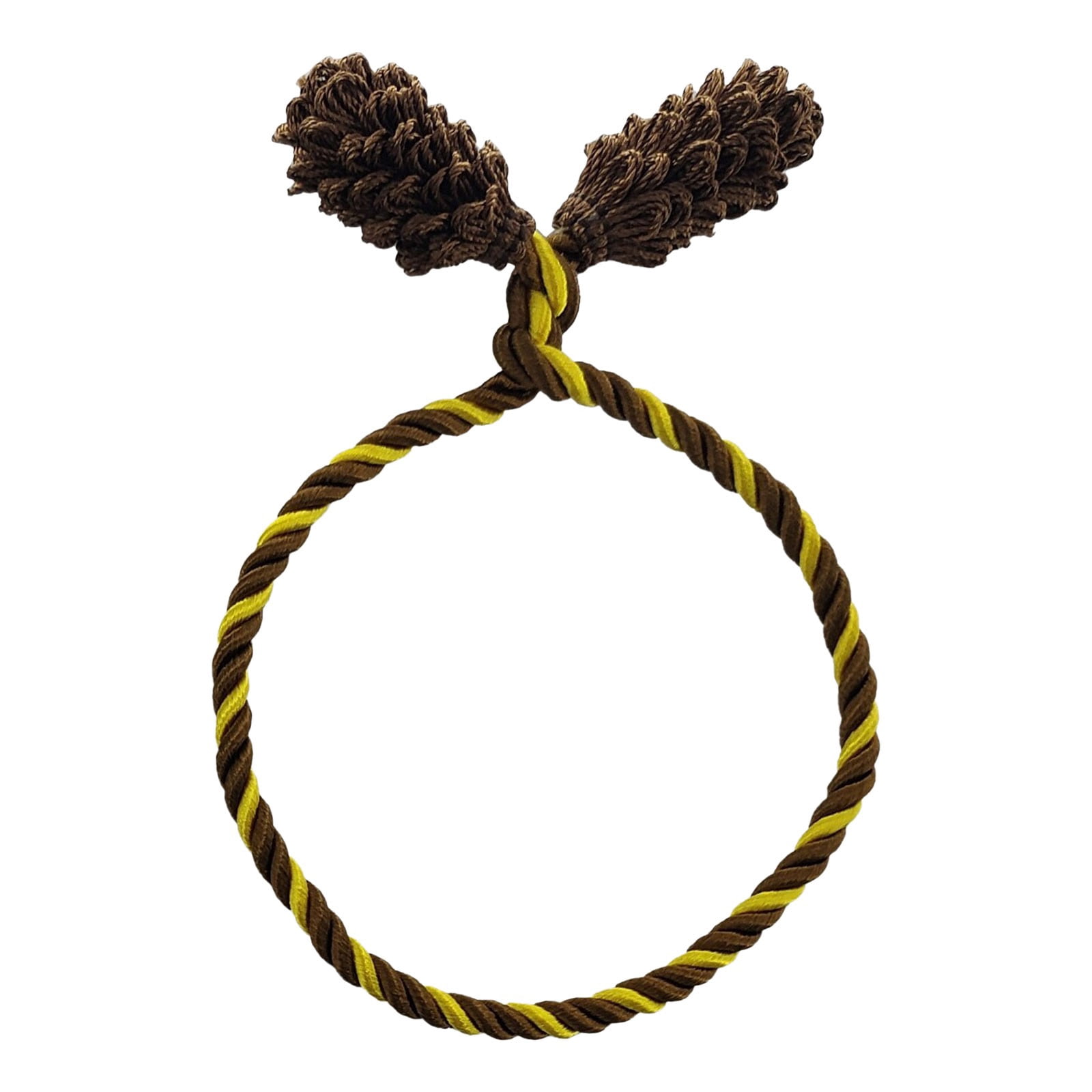 MOQIN Handwoven Christmas Rope Garland 15.75 inch Twist Ties Garland ...