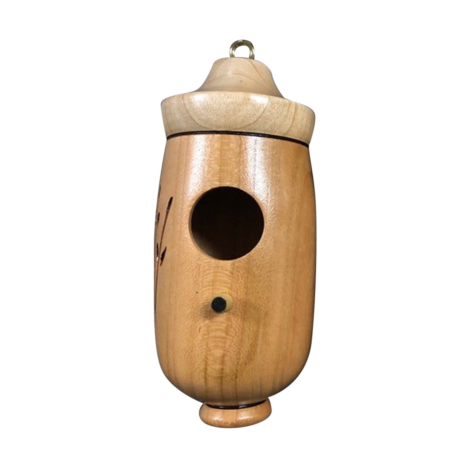 MOQIN Hummingbird House, Mini Bird House, Wooden Hummingbird Swing Nest ...