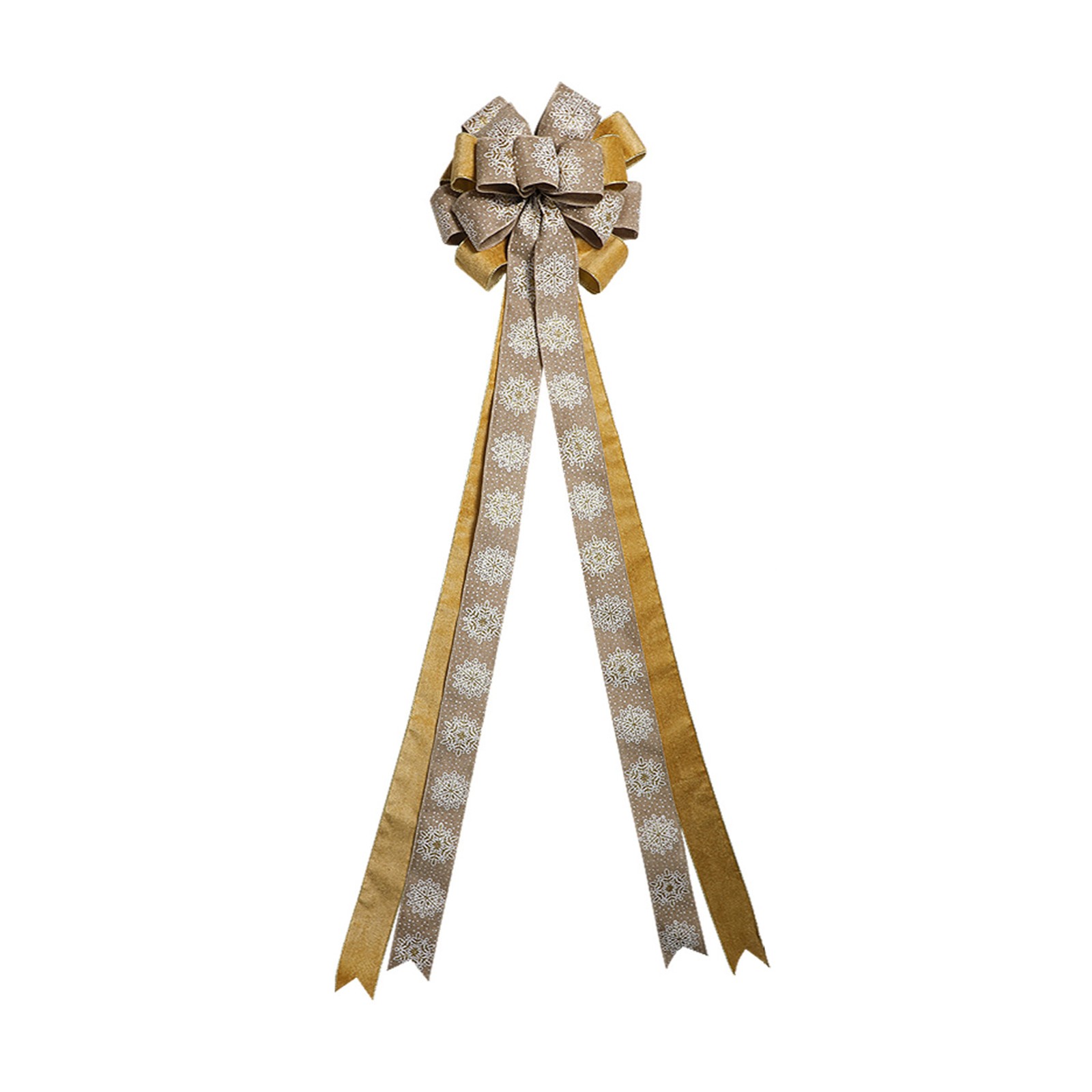 MOQIN Large Christmas Bow for Wreath, Cotton Bows for Front Door Wall ...