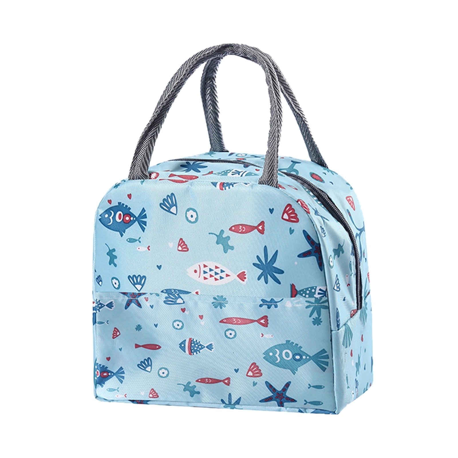 MOQIN Lunch Bag Insulated Lunch Box Women's Lunch Tote with Front ...