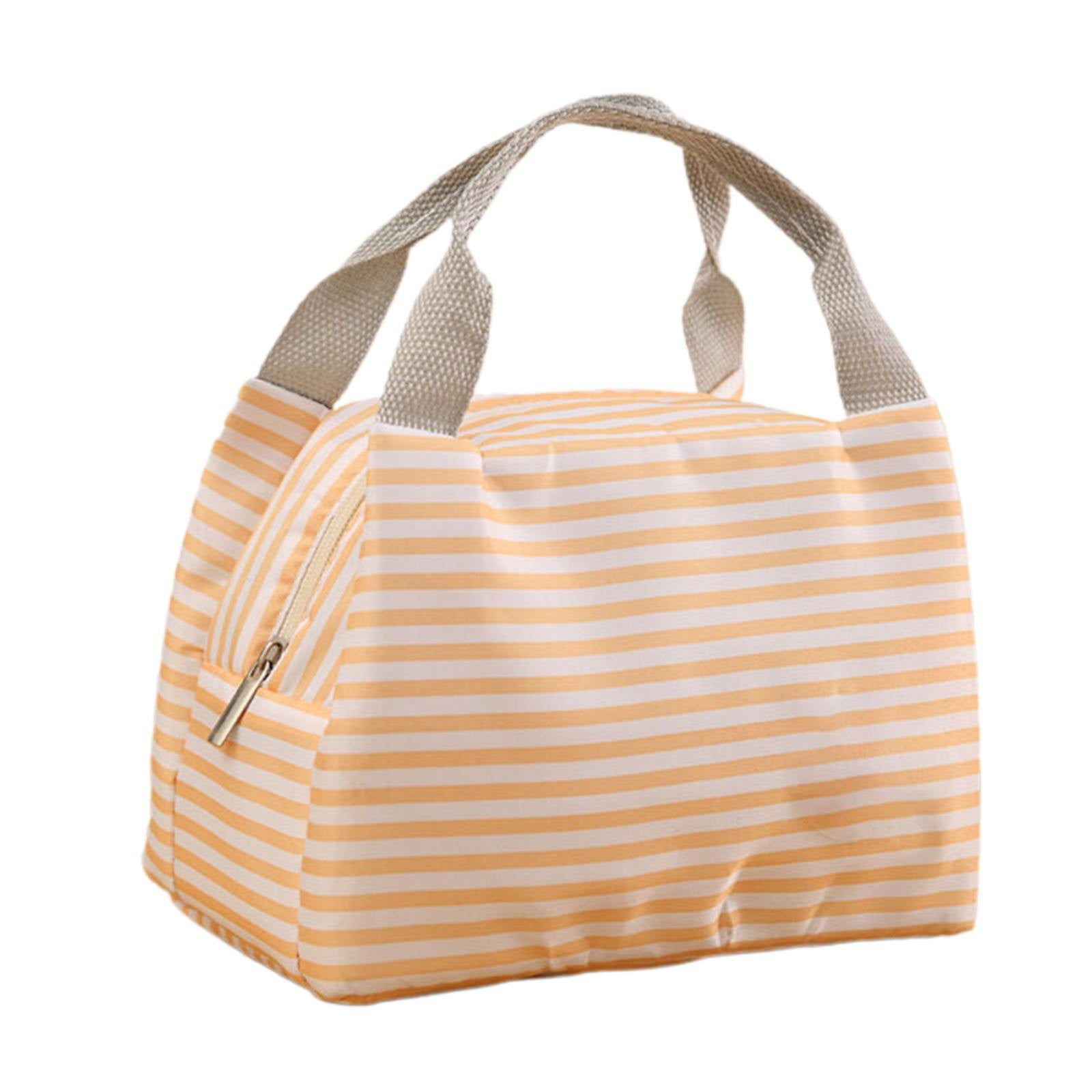 MOQIN Lunch Bag for Women Men, Reusable Lunch Tote Bags, Portable ...