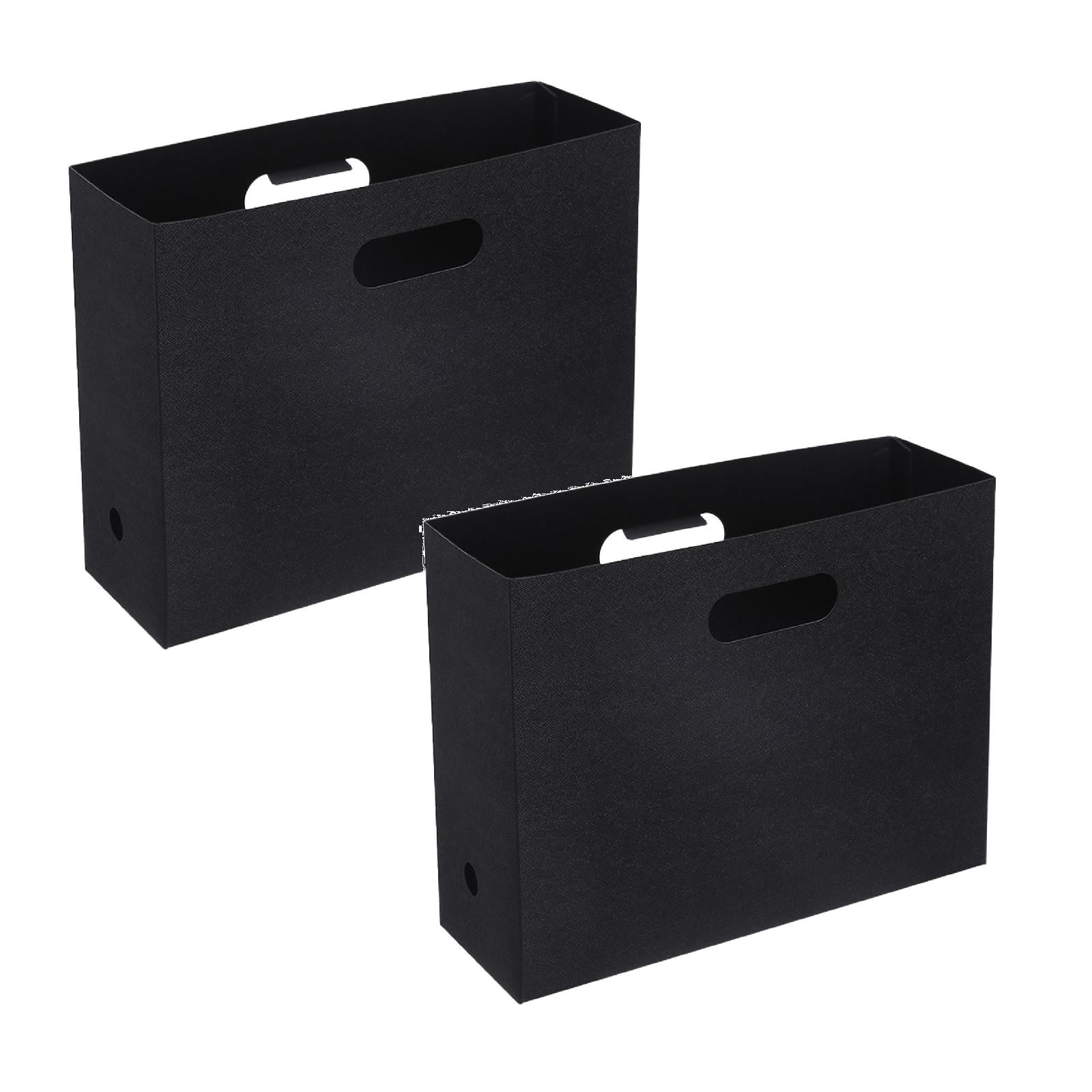 MOQIN Magazine Basket Holder, Magazine Rack Floor, Foldable Magazine ...