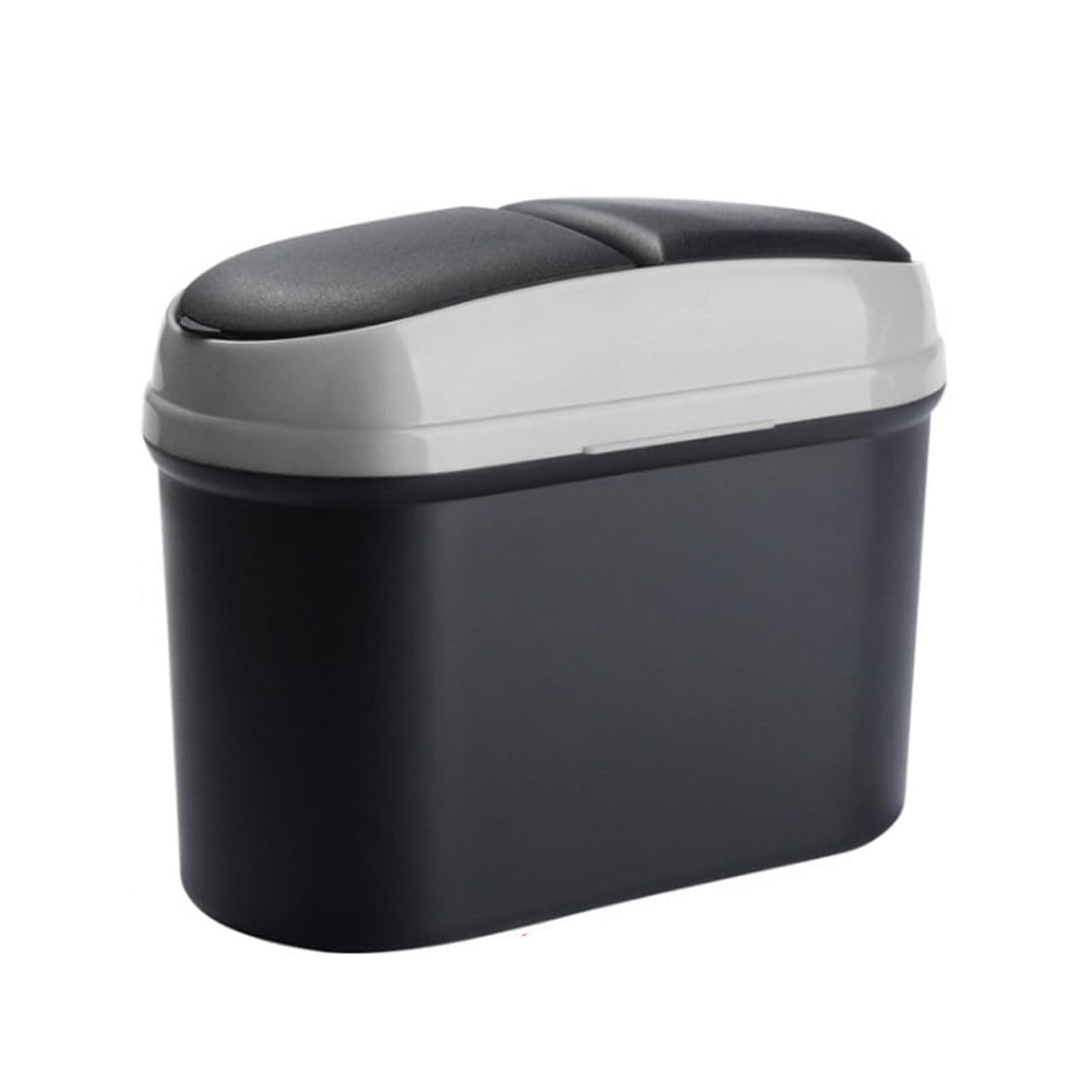 MOQIN Mini Trash Can with Lid, Removable Small Garbage Can, Tiny ...