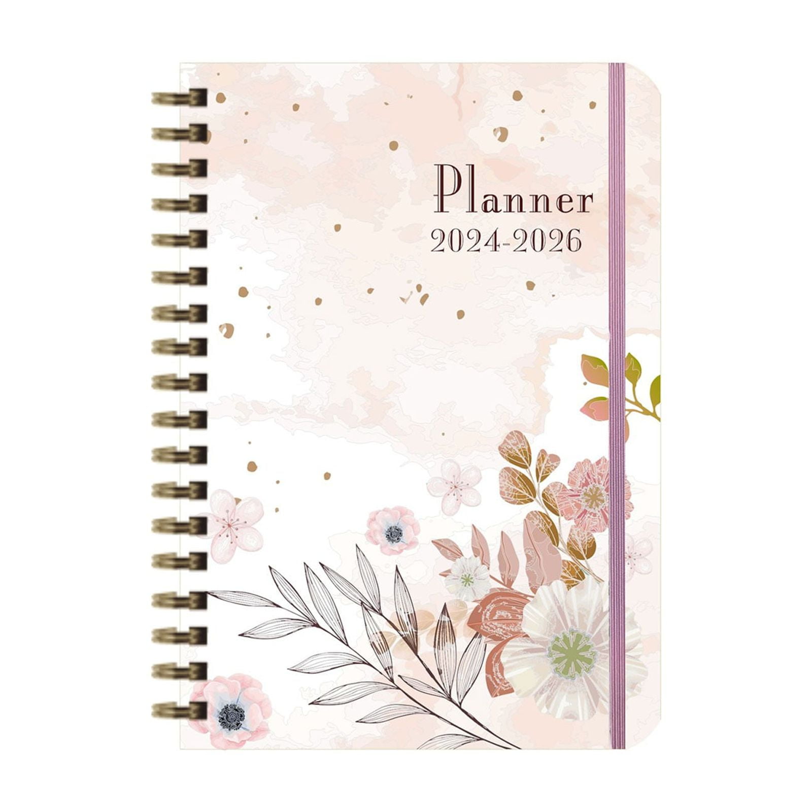 MOQIN Monthly Planner 2024-2026, 2024 Calendar 24 Months Planner, JULY ...