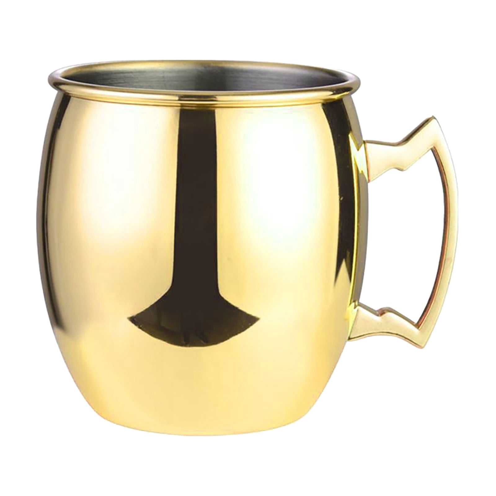 MOQIN Mule Mugs, 17 oz Hammered Copper Cups with 304 Stainless Lined ...
