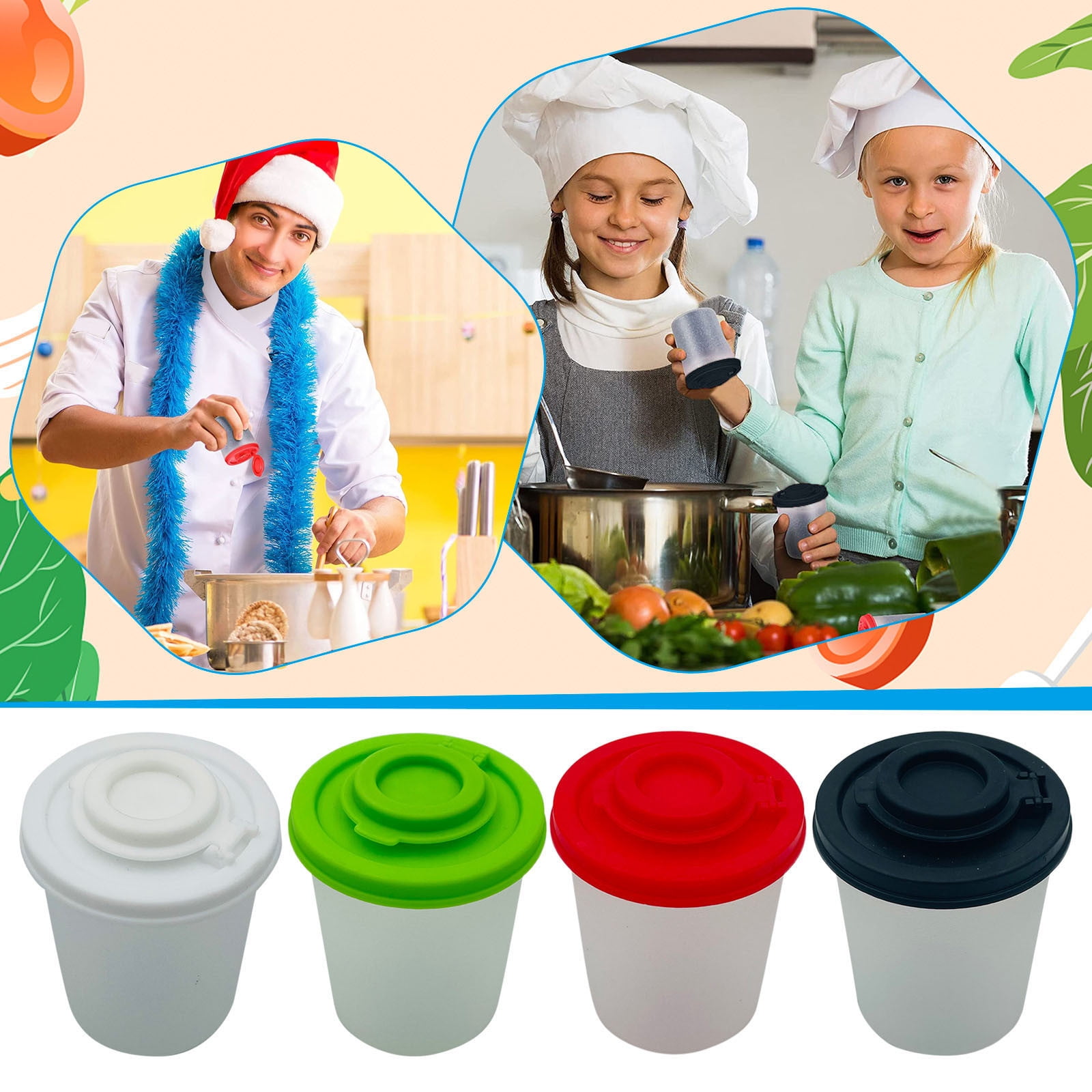 MOQIN Pepper Shakers Proof Set Of Shaker To Go Camping Picnic Outdoors ...