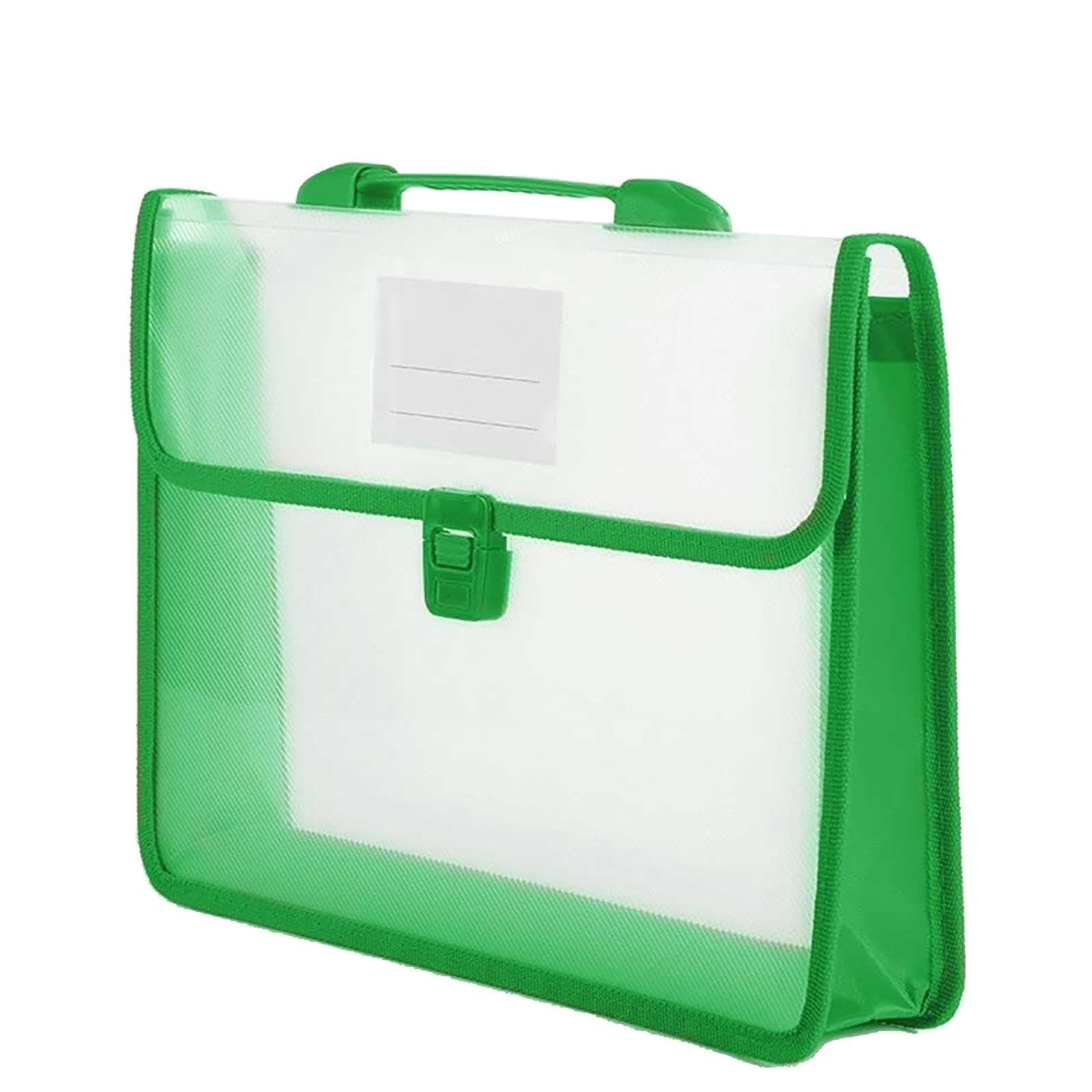 MOQIN Plastic File Folders Envelope Expanding File Wallet Organizer ...