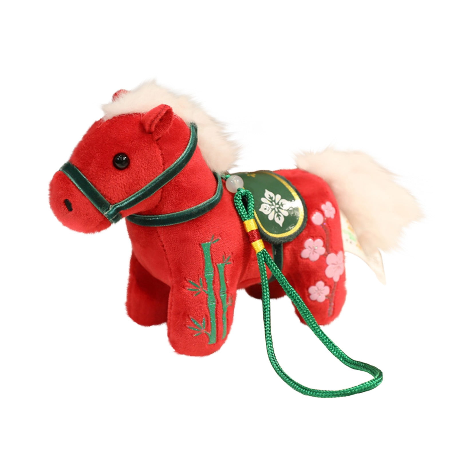 MOQIN Plush Pony -Stuffed Animal Plush Horse,Cute Red Horse Stuffed Toy ...
