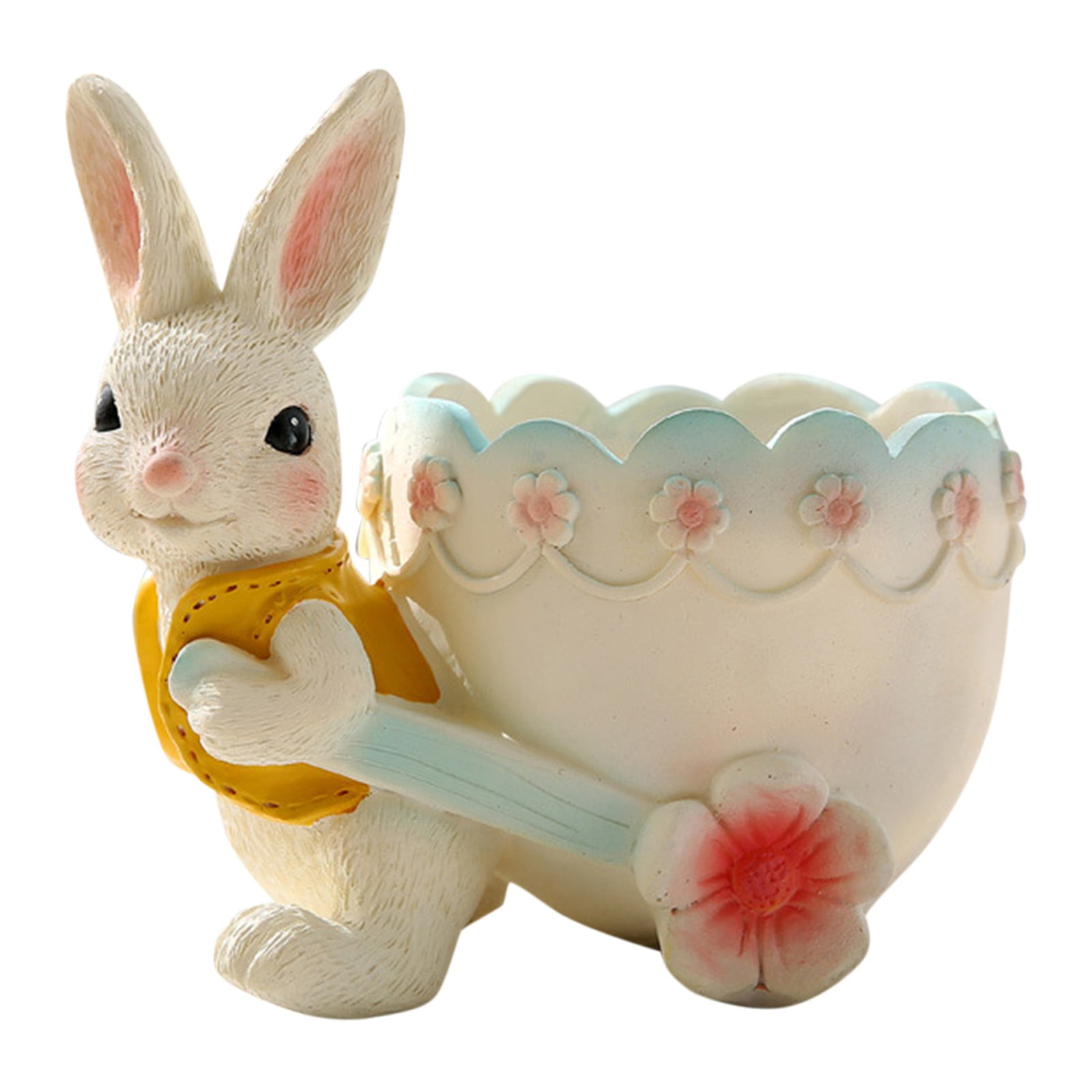MOQIN Rabbit Flower Pot Succulent Planter Garden Pots,Decorative Flower ...