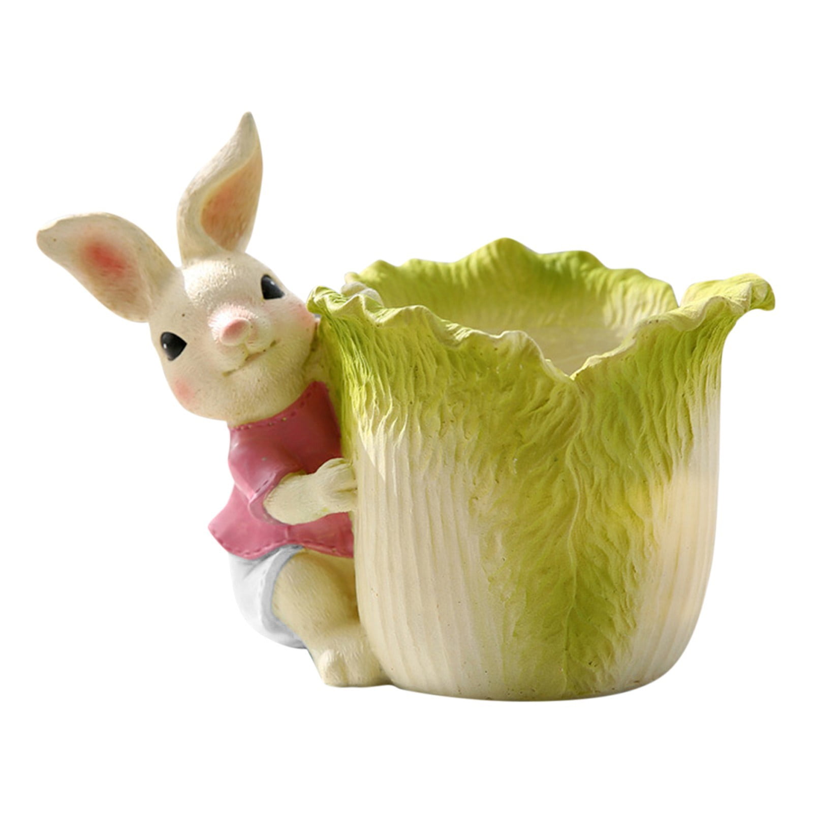 MOQIN Rabbit Flower Pot Succulent Planter Garden Pots,Decorative Flower ...